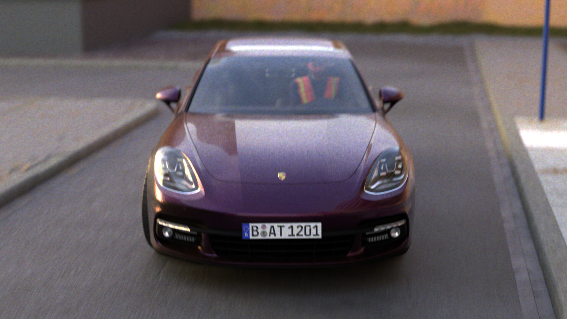 ArtStation - Porsche Panamera Animation