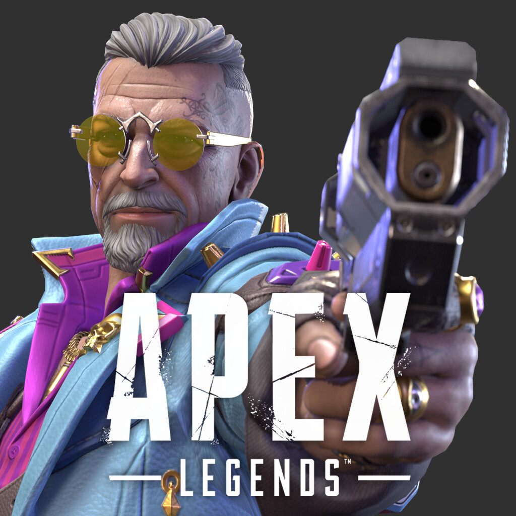 ArtStation - APEX - Ballistic - Vice Grip / Neon Sunset / Scarlet Sicario