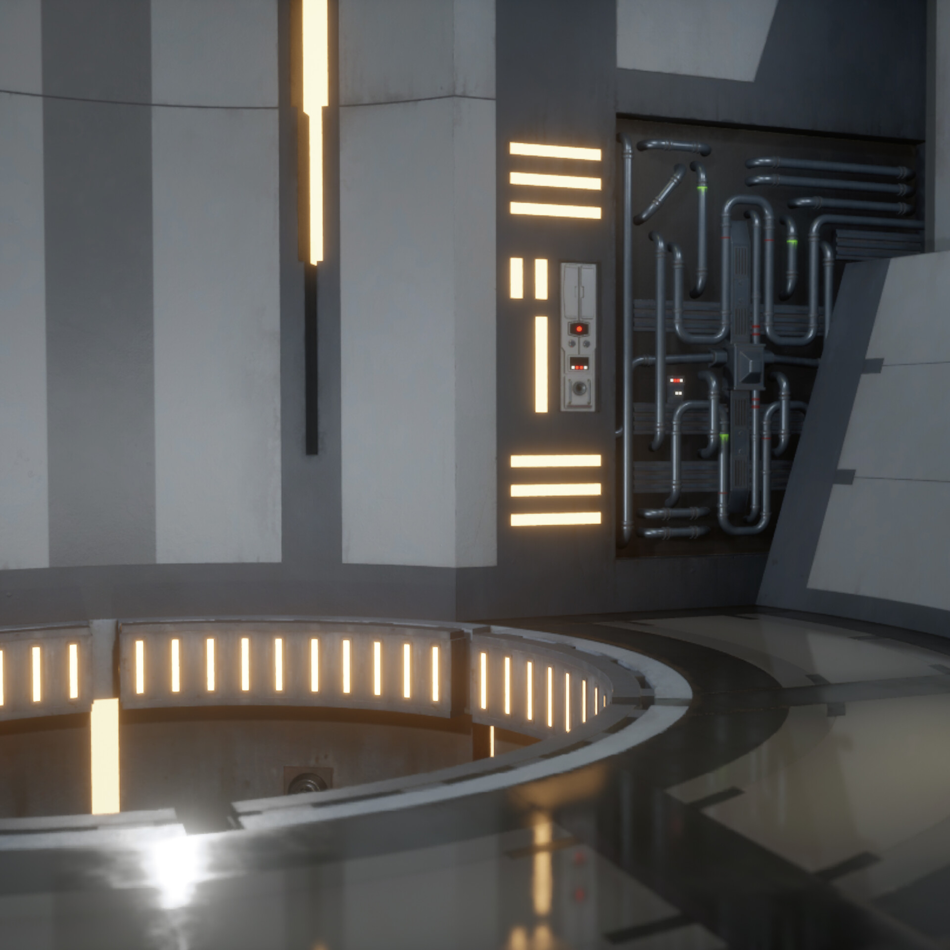 ArtStation - Naboo Theed Core