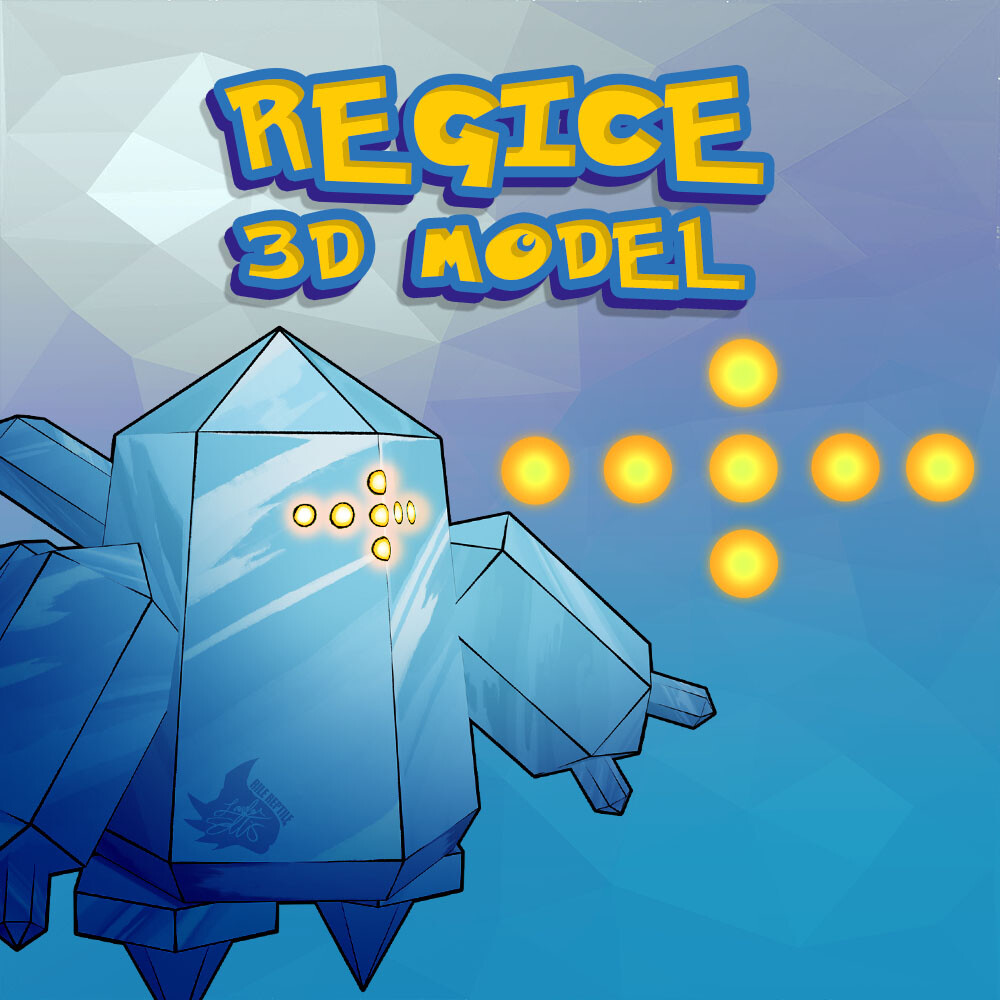 ArtStation - Regice Model