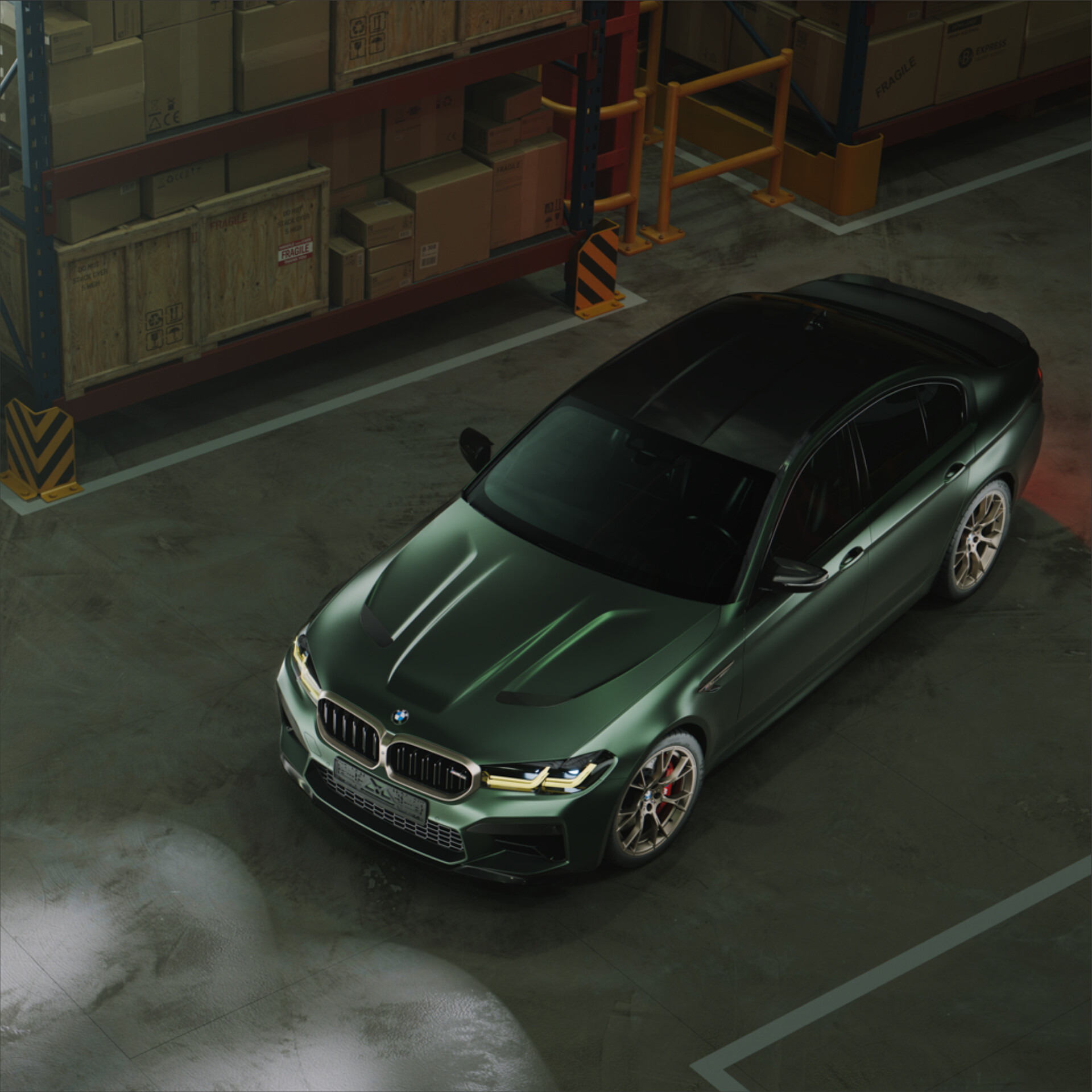ArtStation - BMW M5 CS Full CGI Blender Cycles