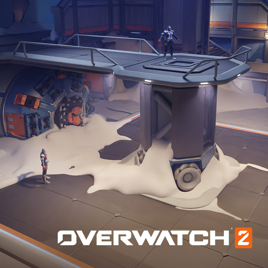 ArtStation - Overwatch 2 - Antarctic Peninsula Ice Cave