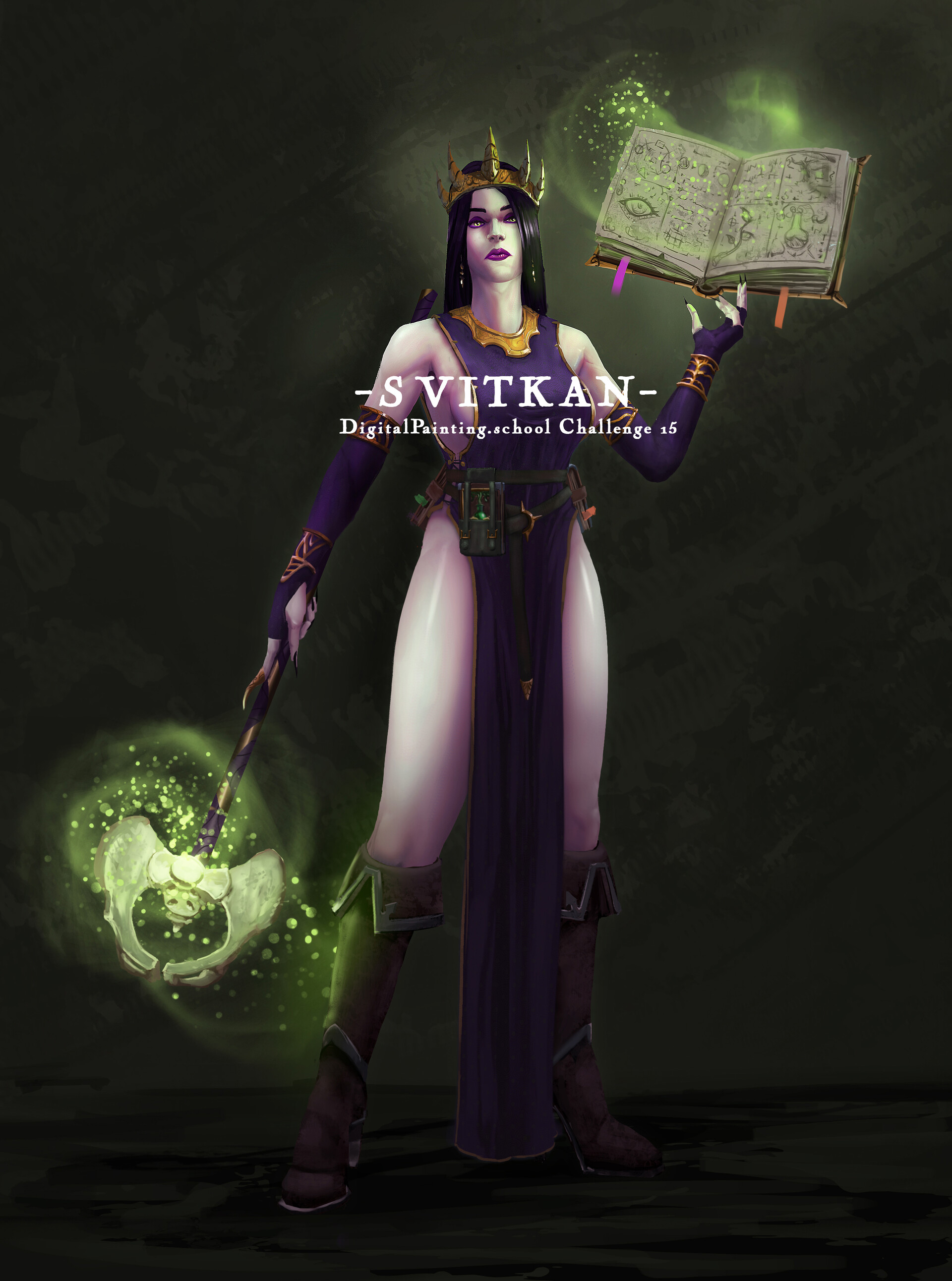 ArtStation - Svitkan Challenge DigitalPainting.school#15
