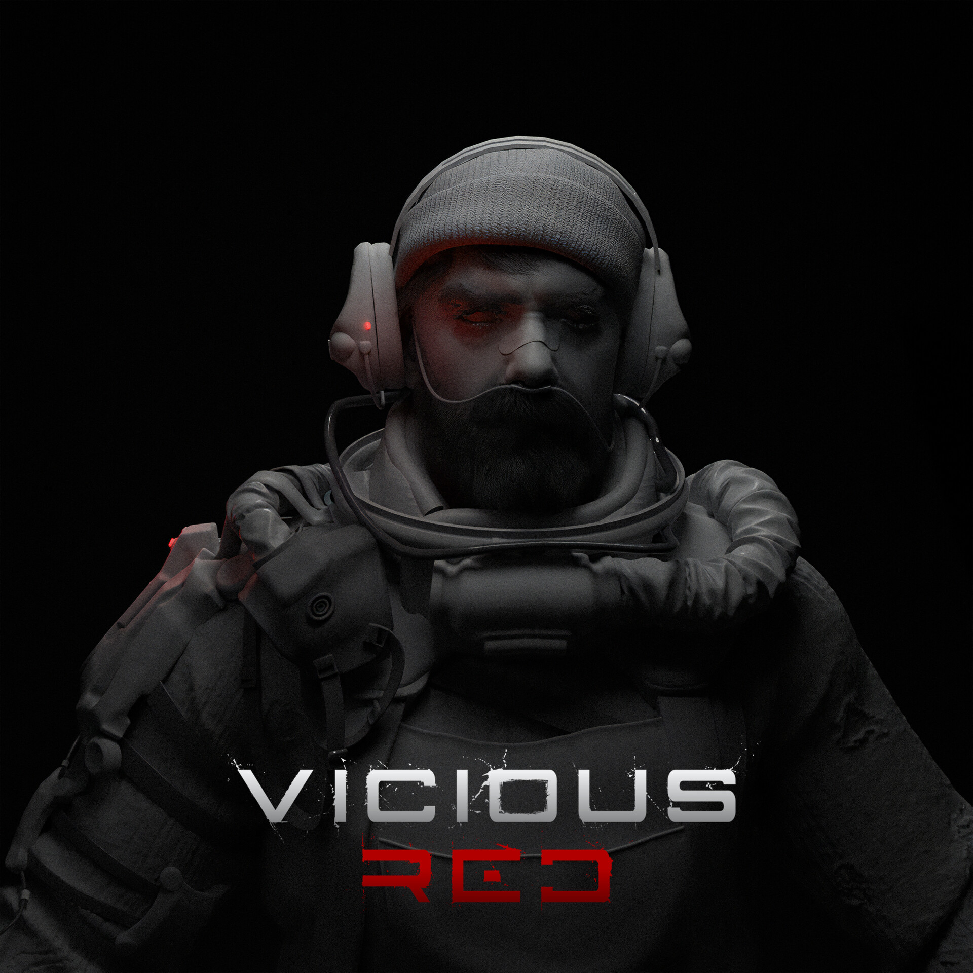 ArtStation - Refinement Protagonist design "Vicious Red"