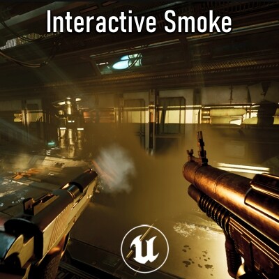ArtStation - Interactive Smoke Physics | Unreal Engine 5 Niagara VFX