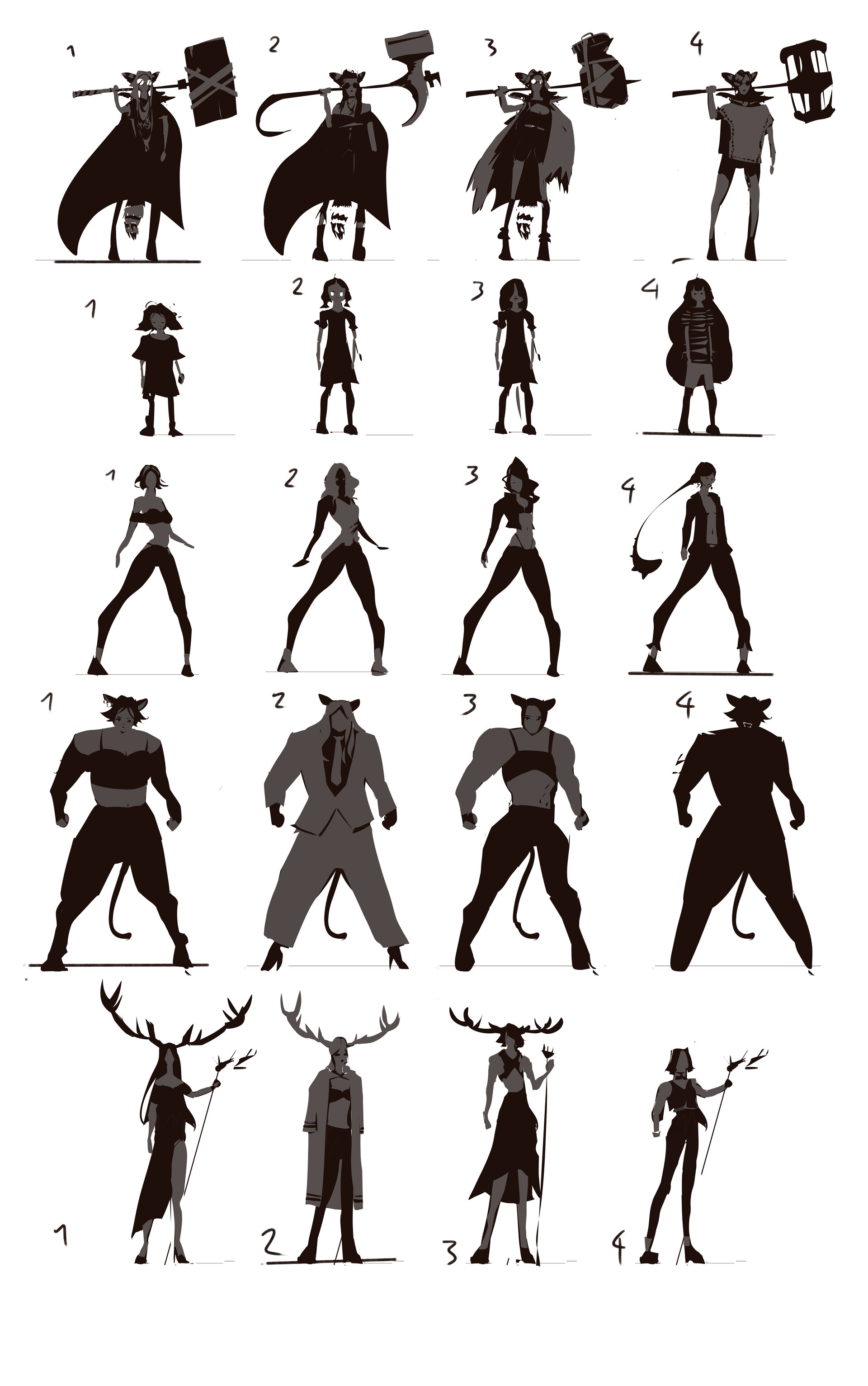 ArtStation - witchy witches character designs