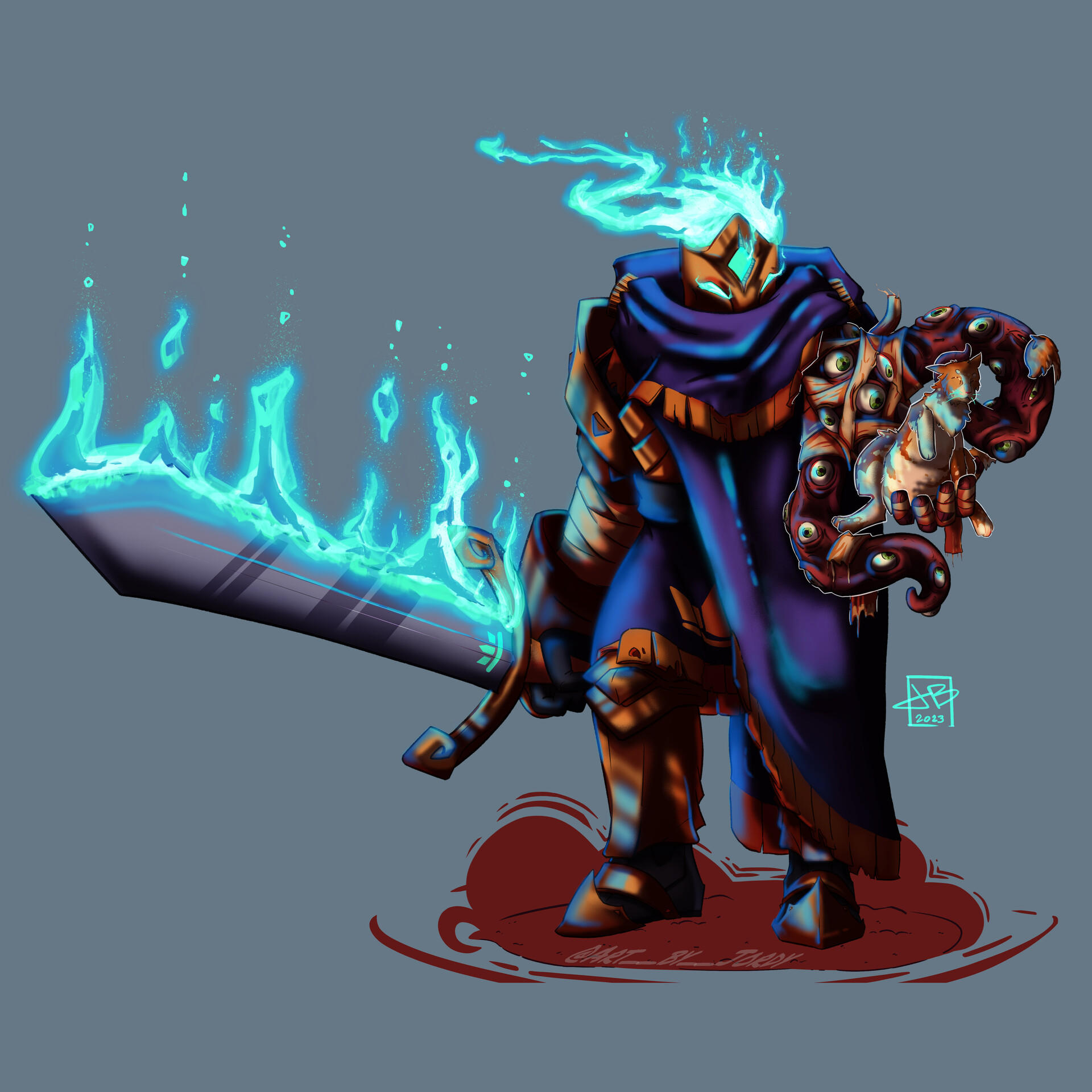 ArtStation - Nergal, the Distracted (DTIYS Challenge)