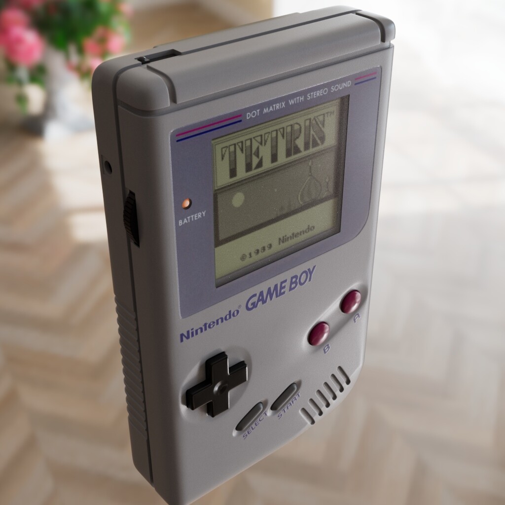 ArtStation - Gameboy Model