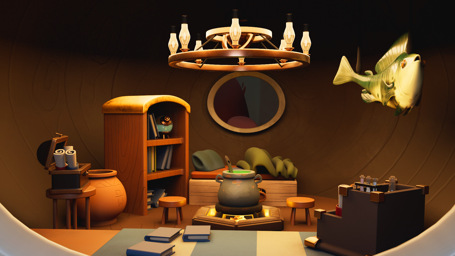 ArtStation - Environment & Props from POV - 3D animated short film (Feb ...