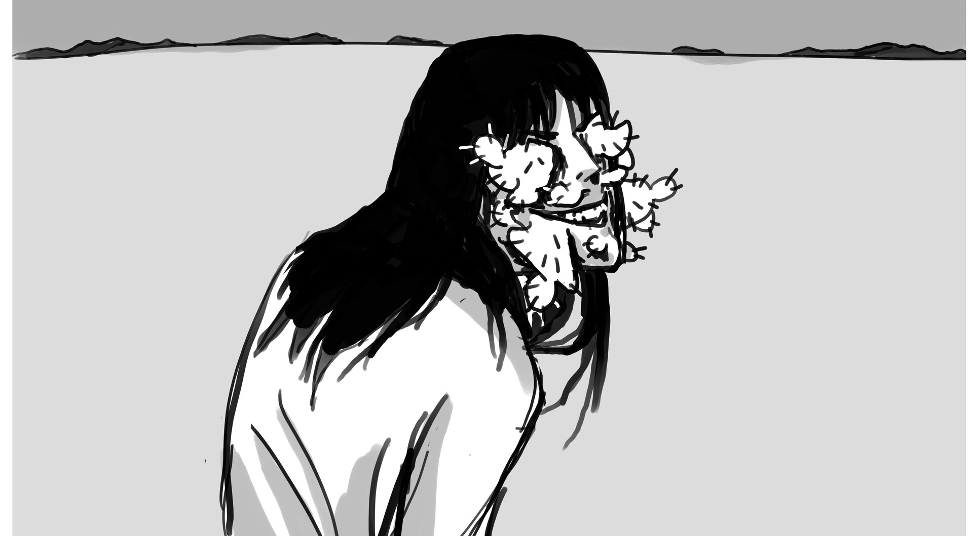 ArtStation - Cactus Zombie storyboard