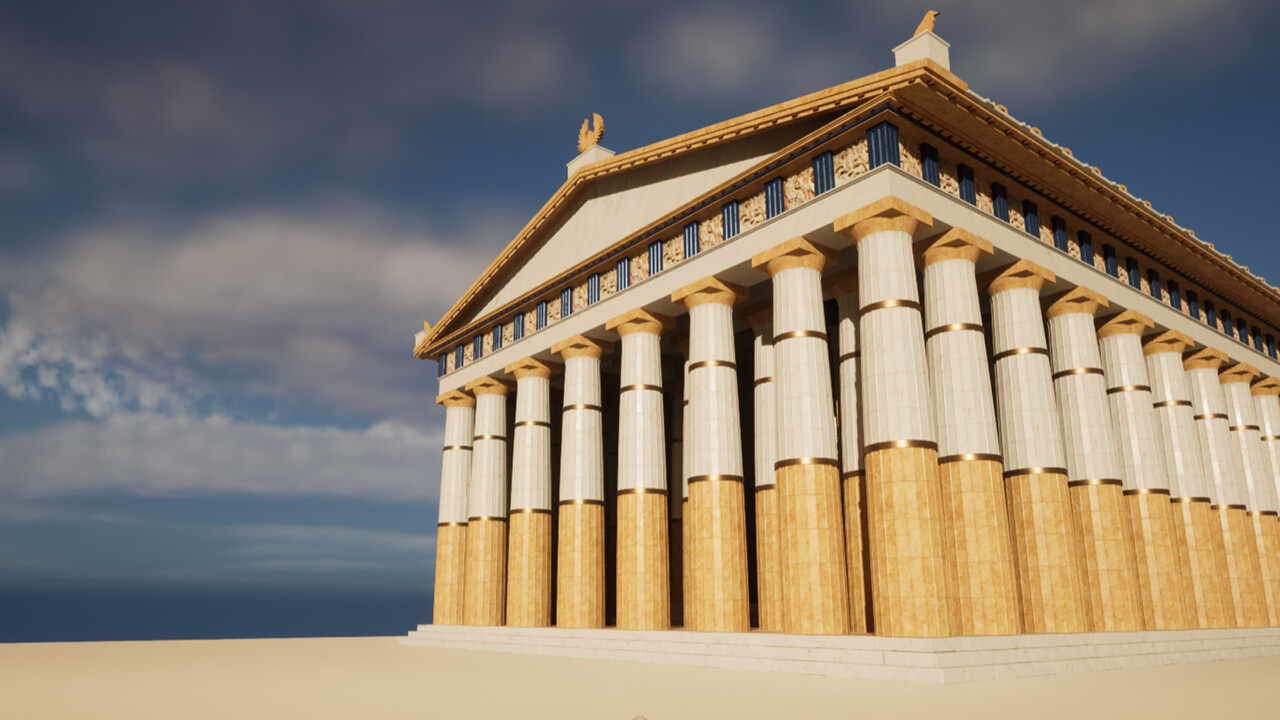 Parthenon Minecraft Schematic