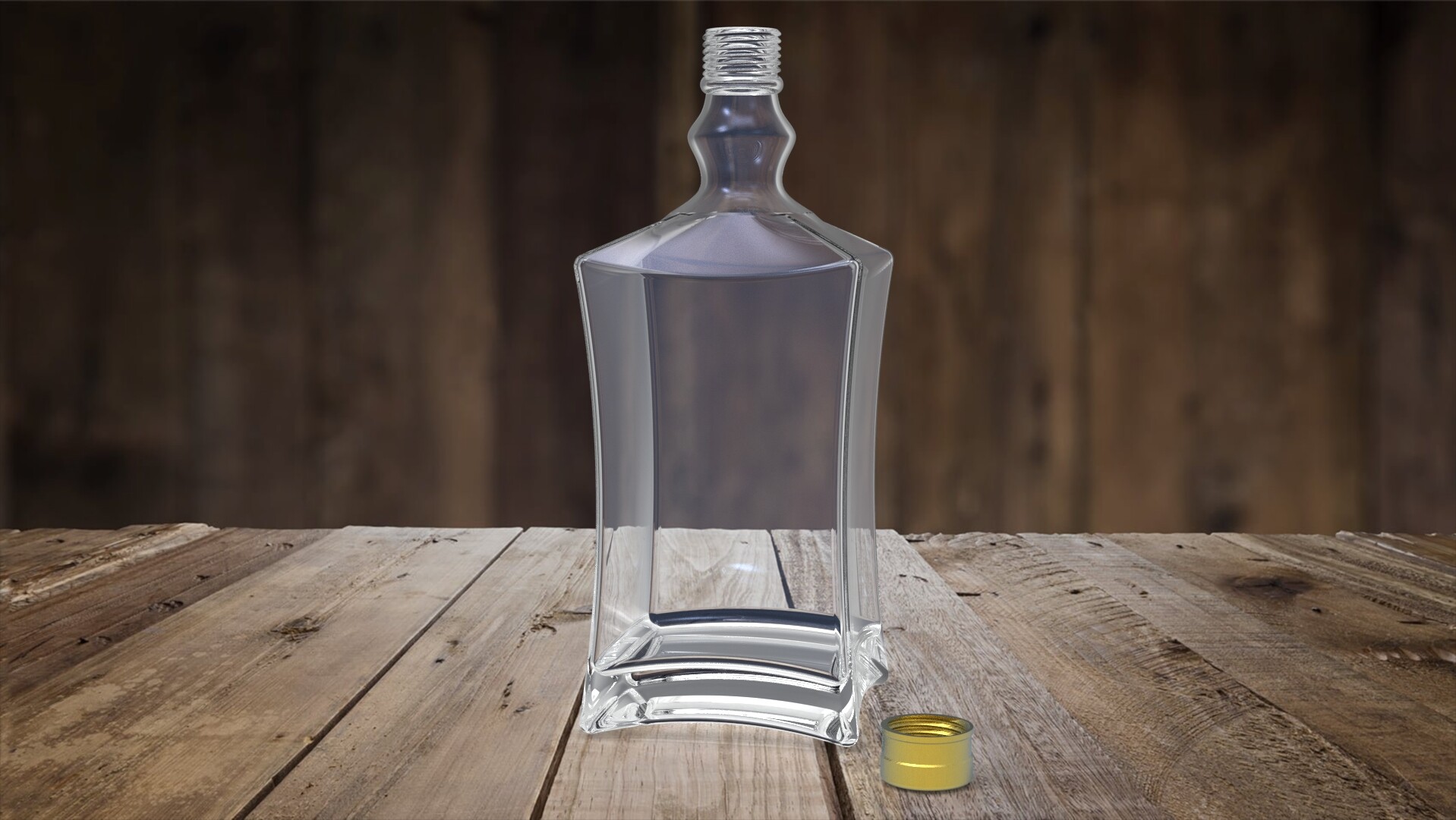ArtStation - industrial bottle design