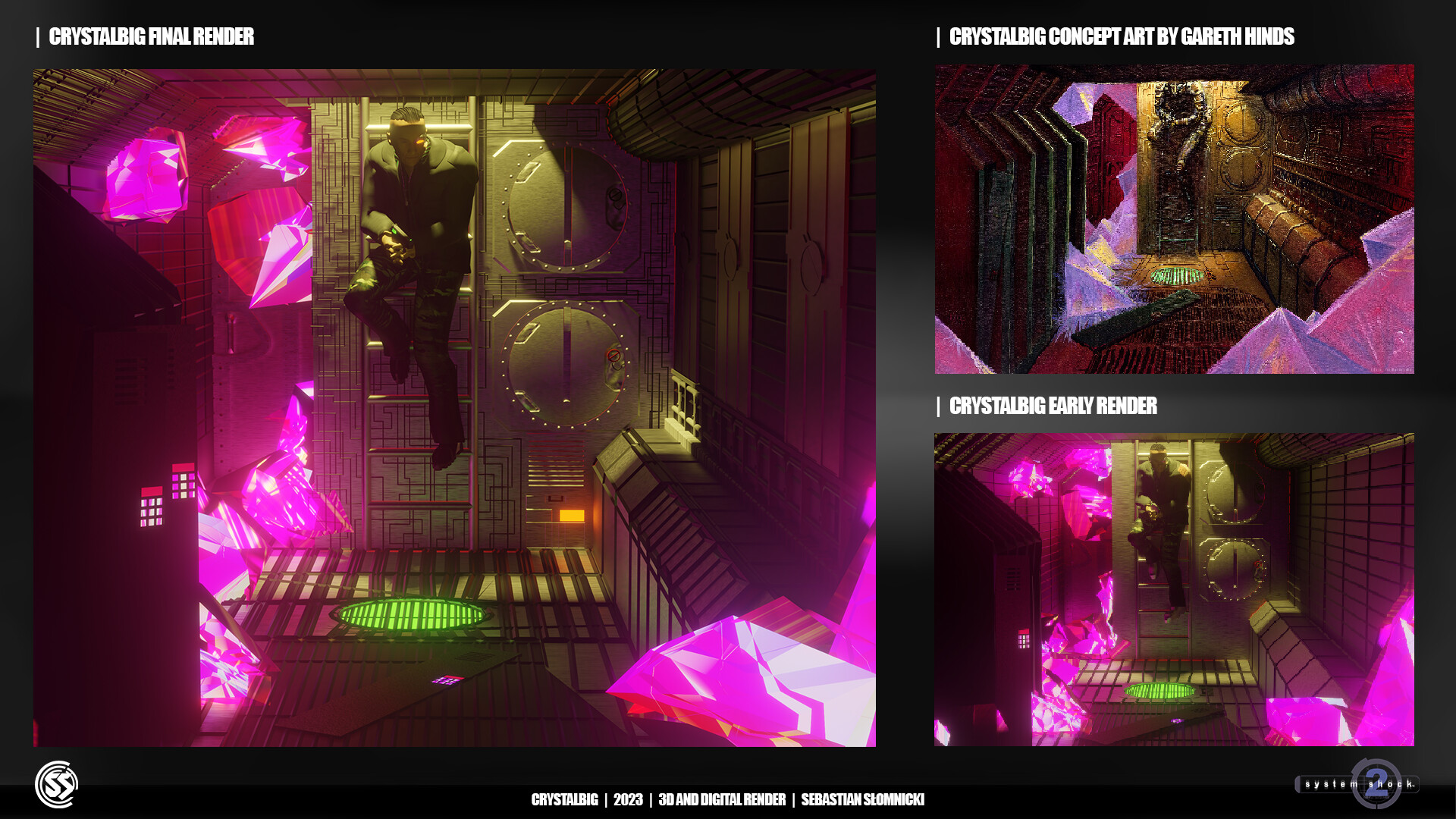 ArtStation - System Shock "crystalsbig" in 3D