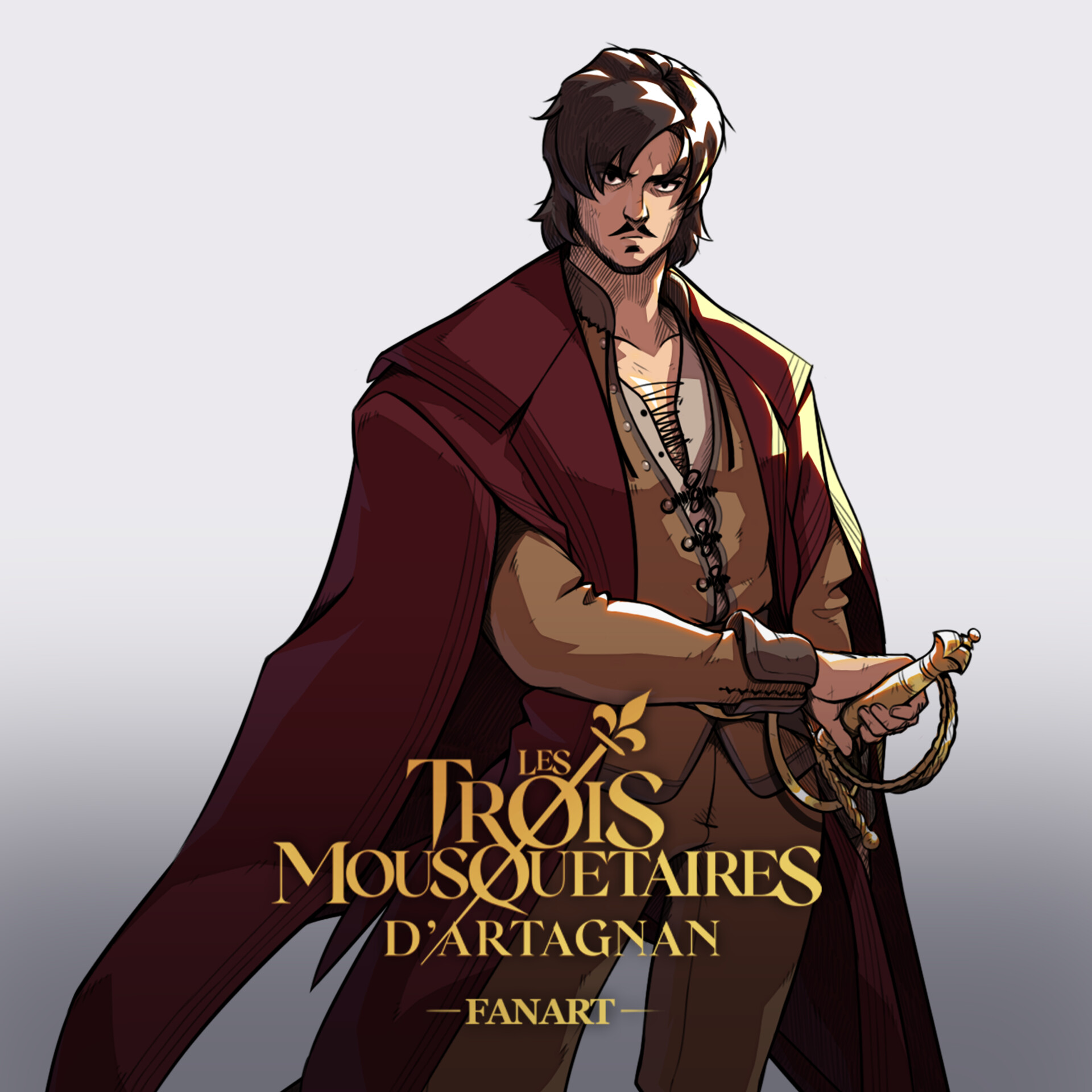 ArtStation - Les Trois Mousquetaires d'Artagnan - Fanart