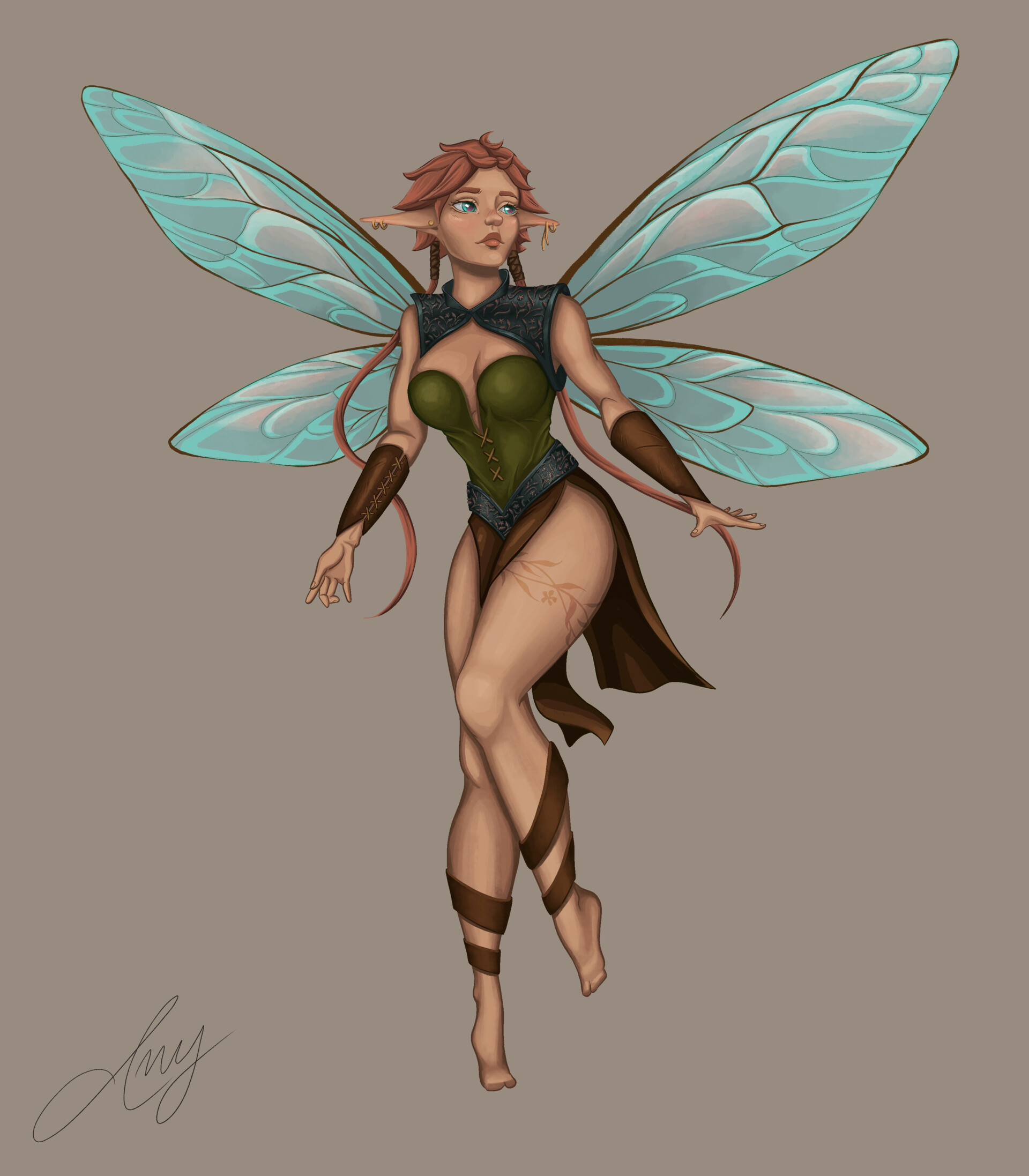 ArtStation - Pixie character design