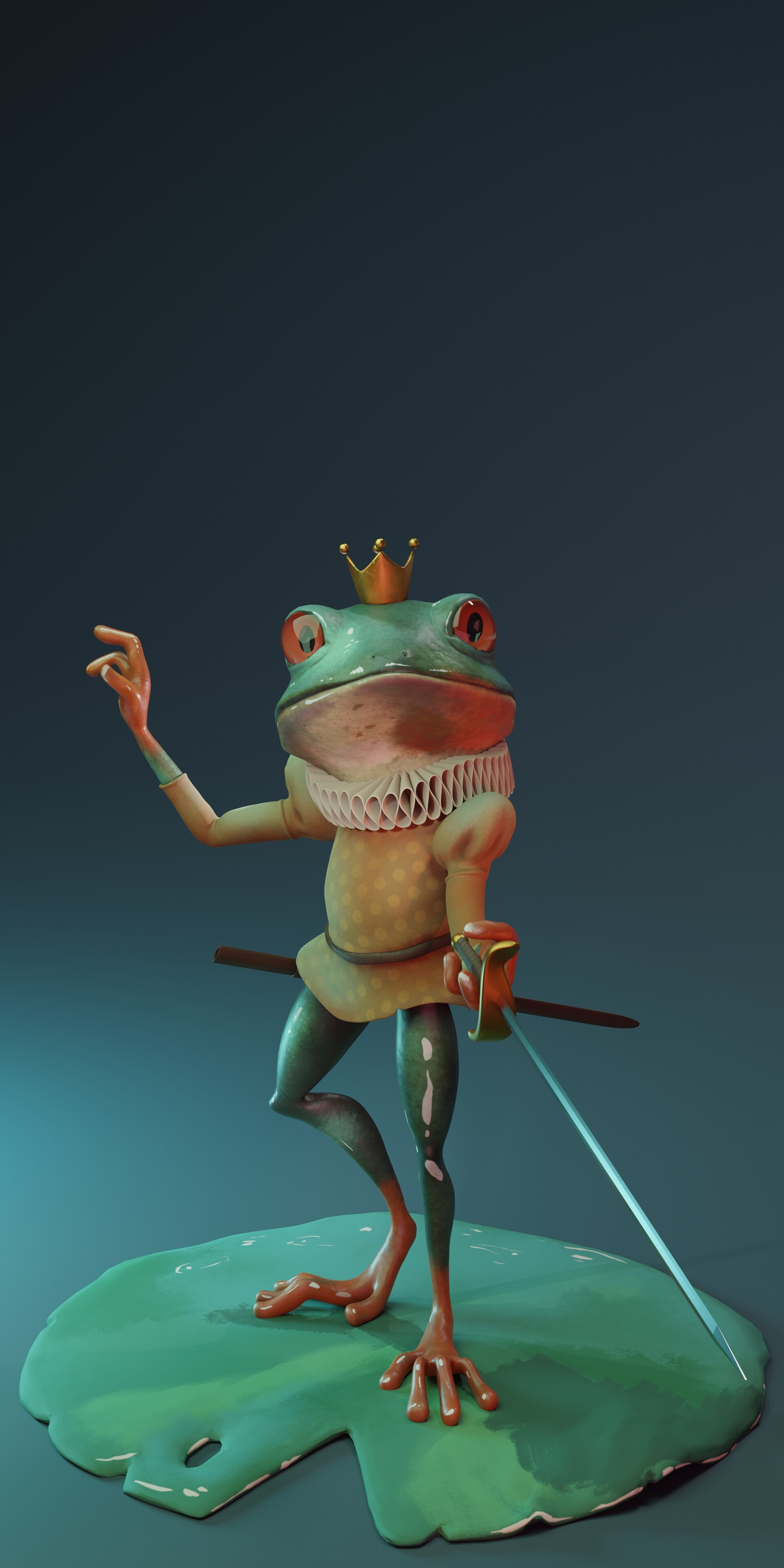ArtStation - Frog Prince