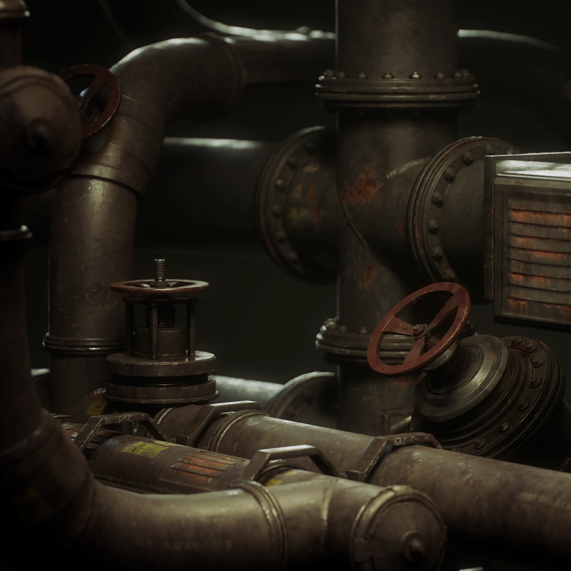ArtStation - Game Ready Modular Pipes Set