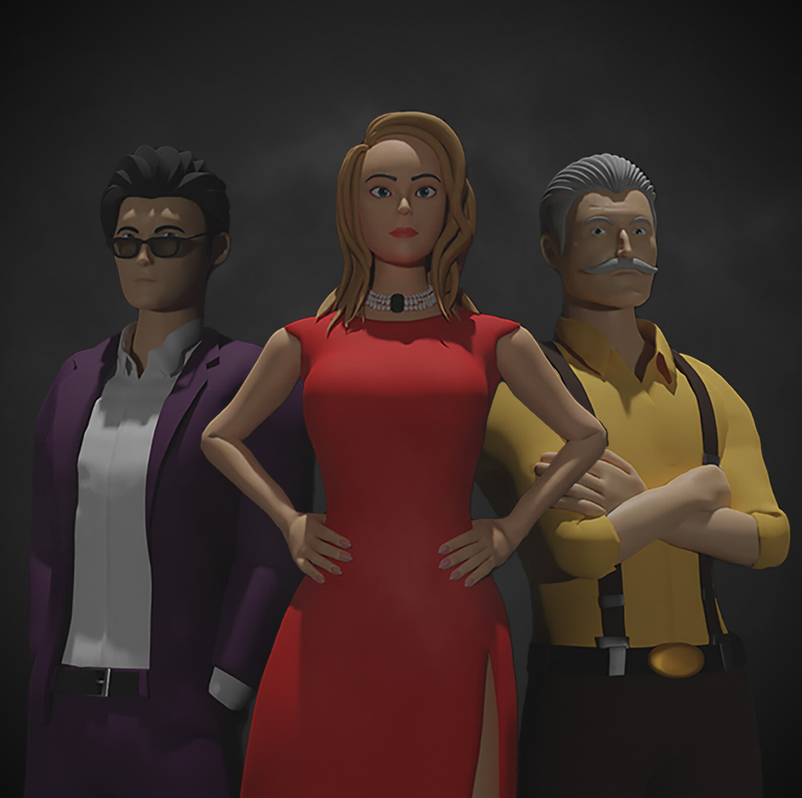 ArtStation - Cluedo Game Project