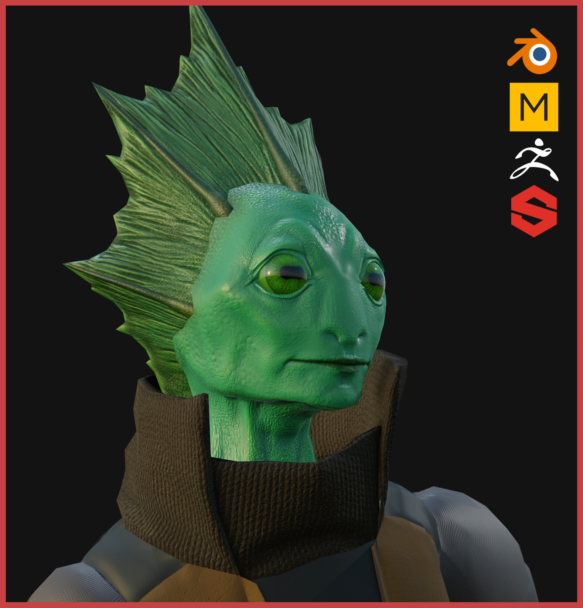 ArtStation - 3D Character Project