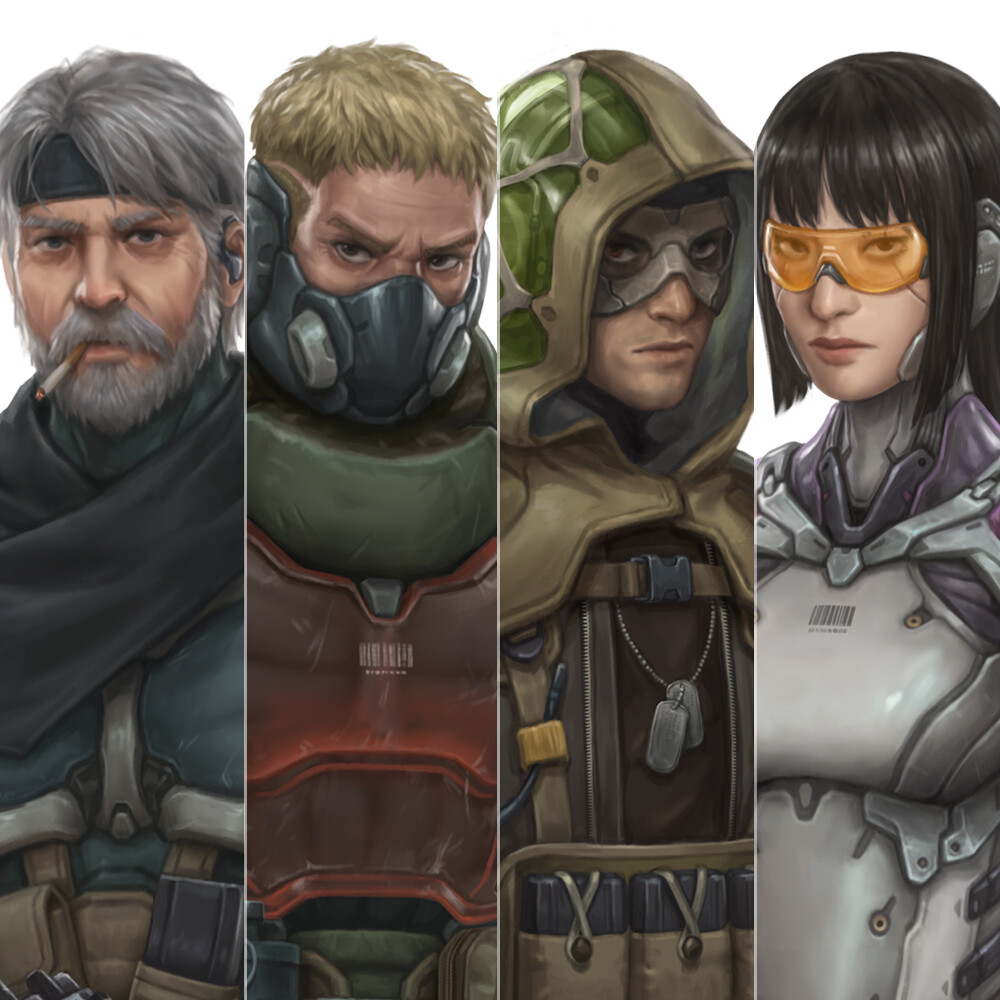 ArtStation - Cybernetic Squad