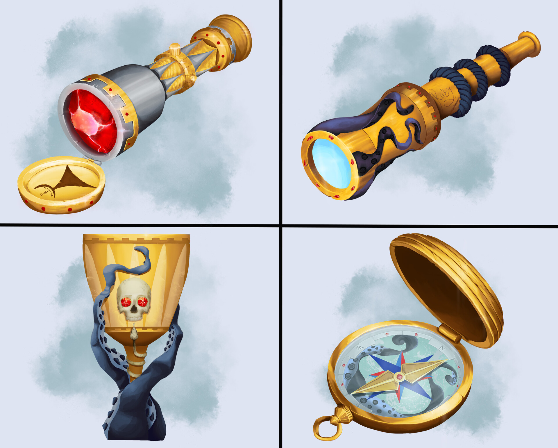 ArtStation - Concept art - sailor props