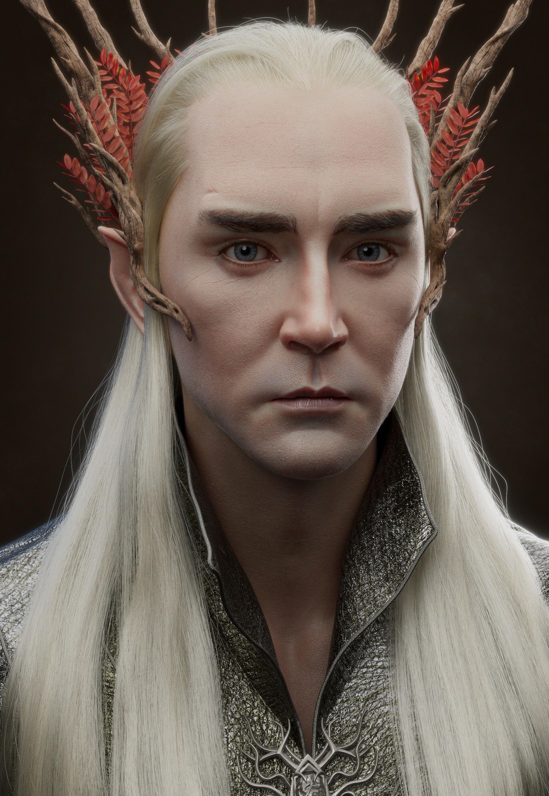 ArtStation - Thranduil - The Hobbit Fanart