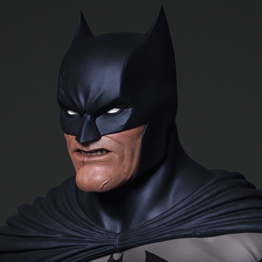 ArtStation - Batman Bust