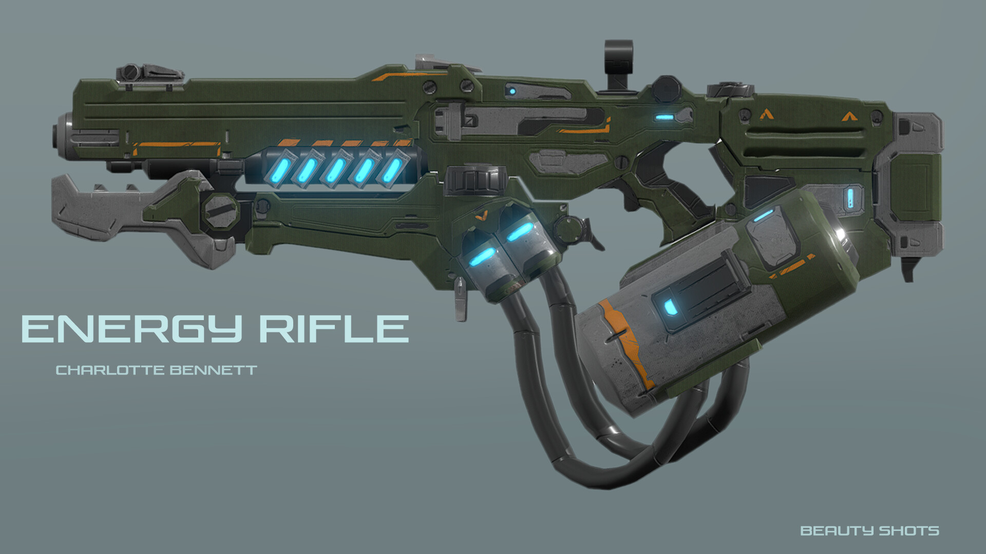 ArtStation - Energy Rifle