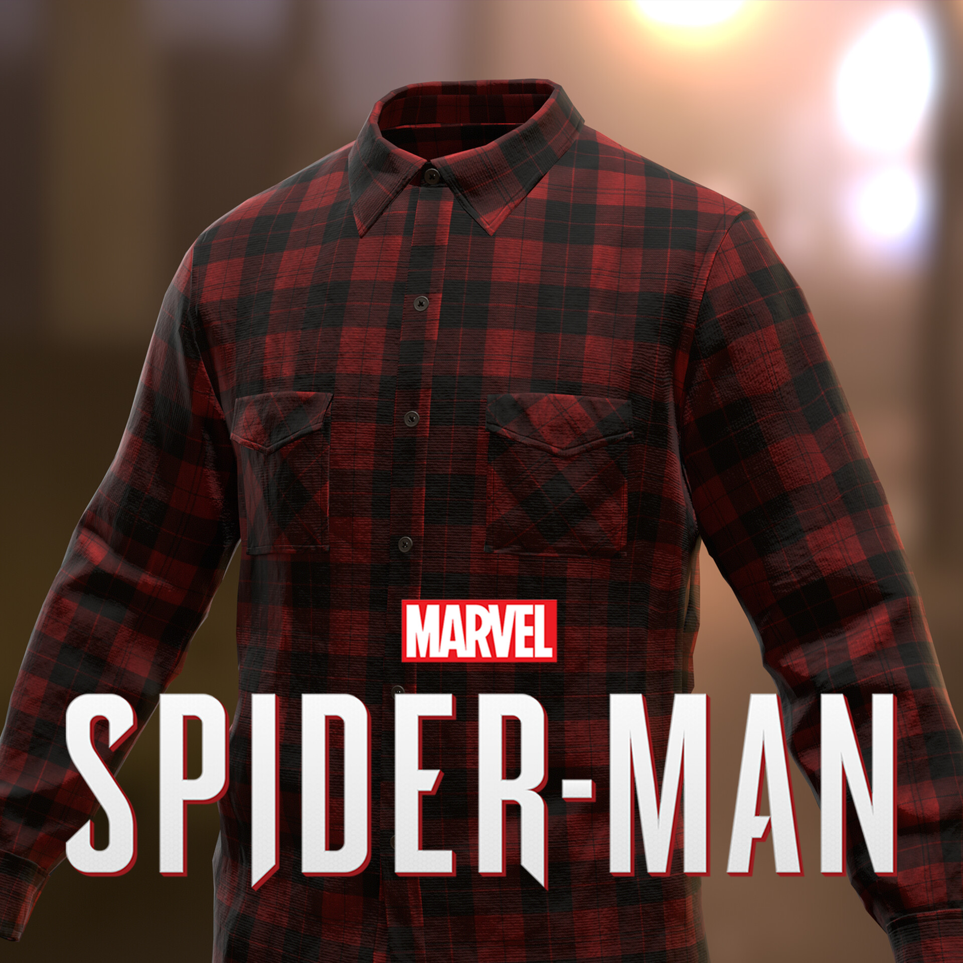 Yap ChekEr - [SPIDER-MAN] NPC Flannel Shirt