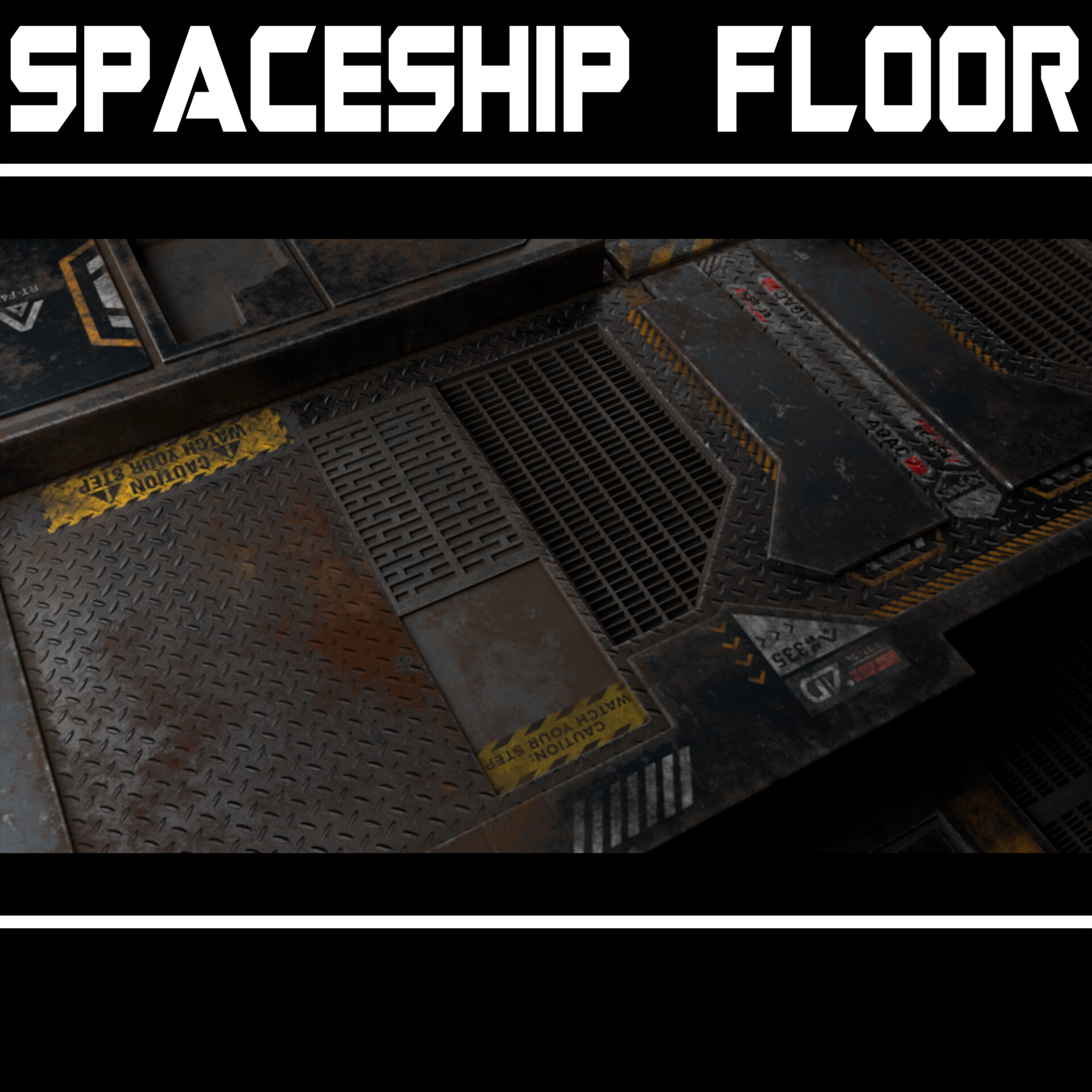 ArtStation - Spaceship Floor