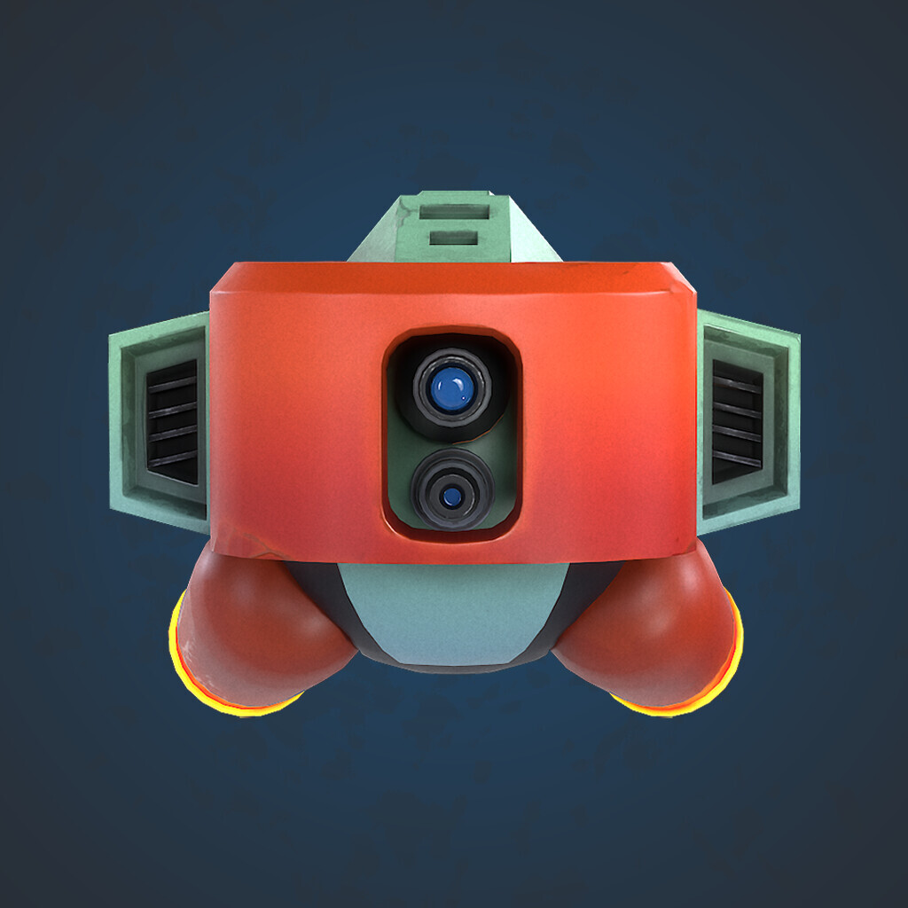 ArtStation - Molot Stylized Drone