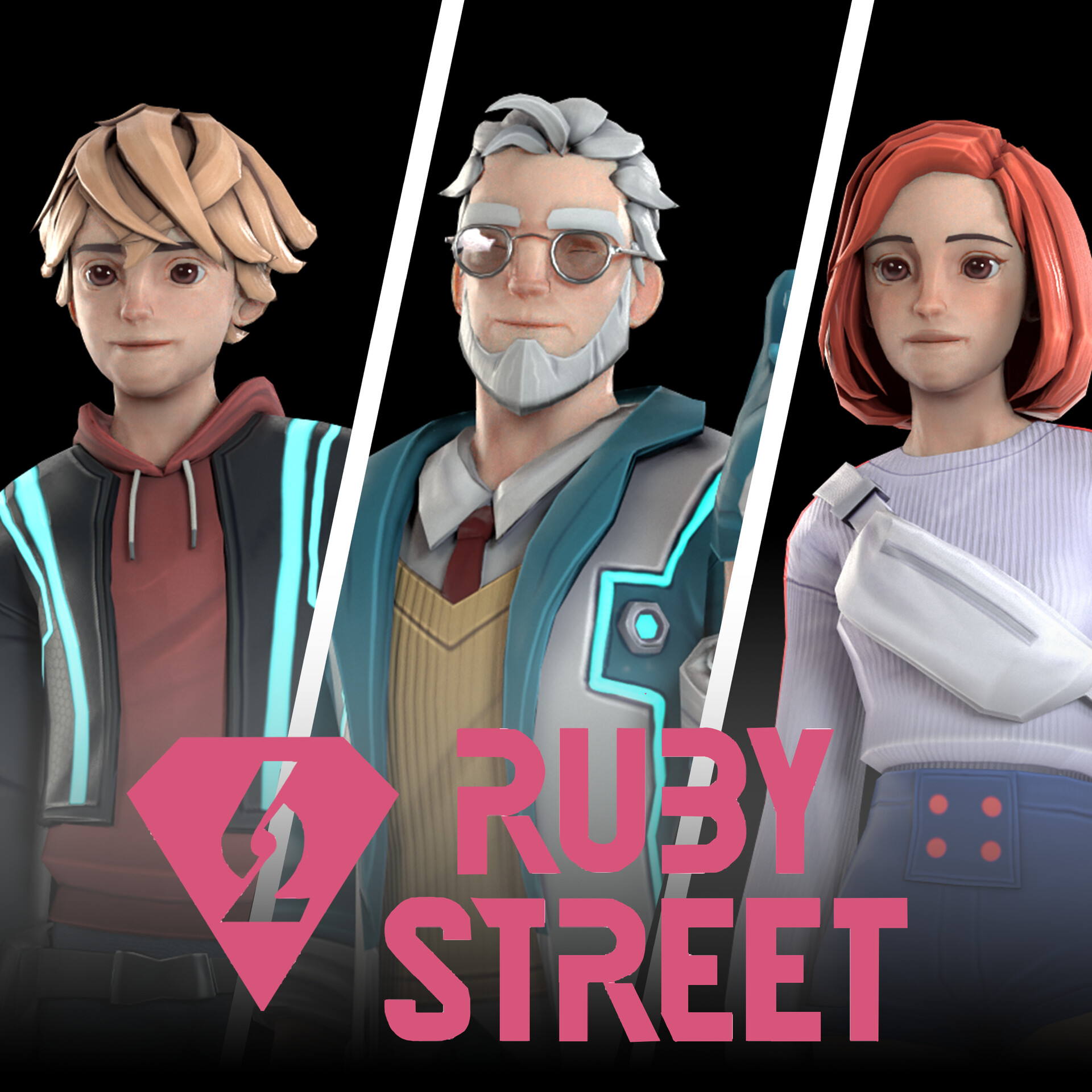 ArtStation - 62 Ruby Street Characters
