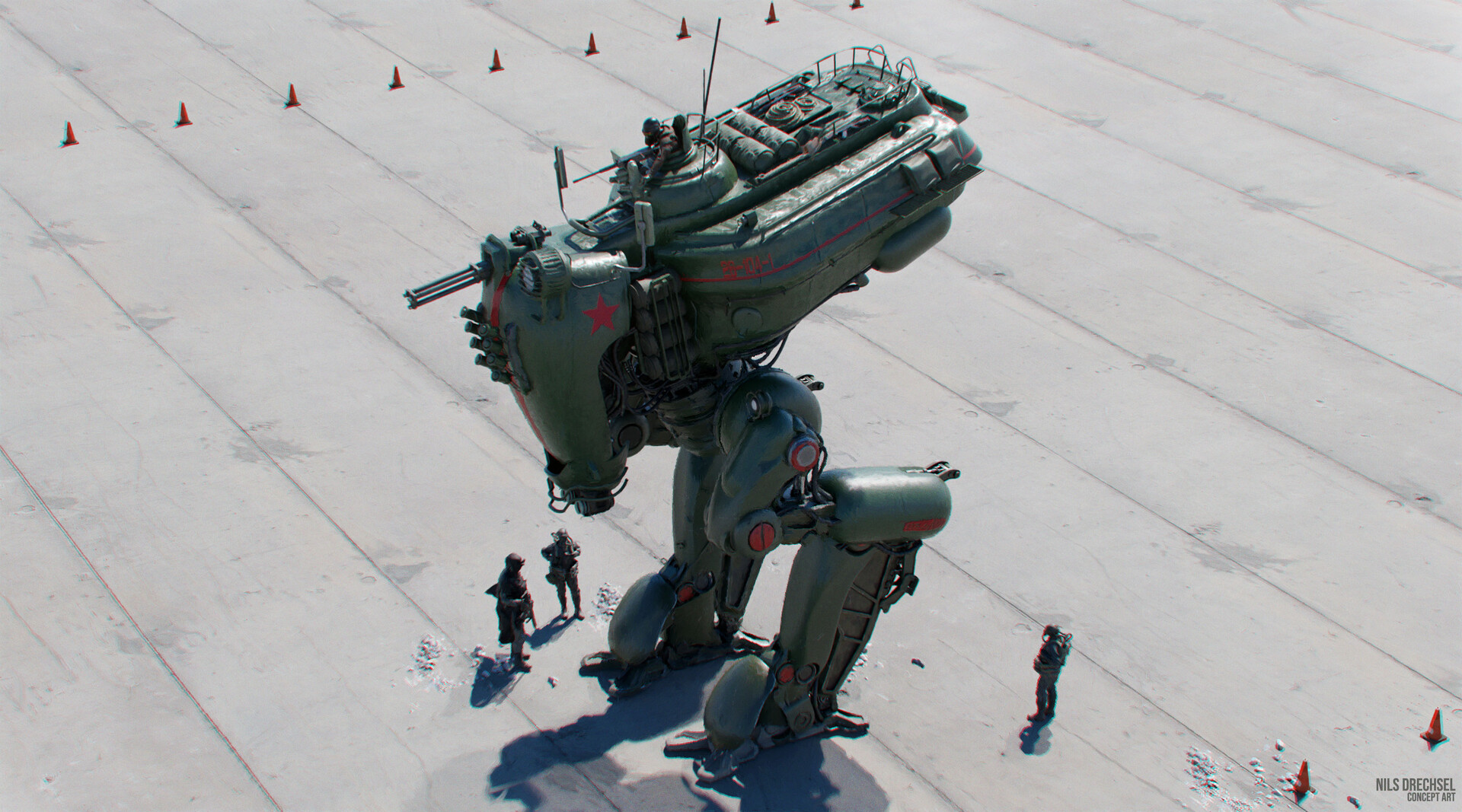 ArtStation - Silly little Robo