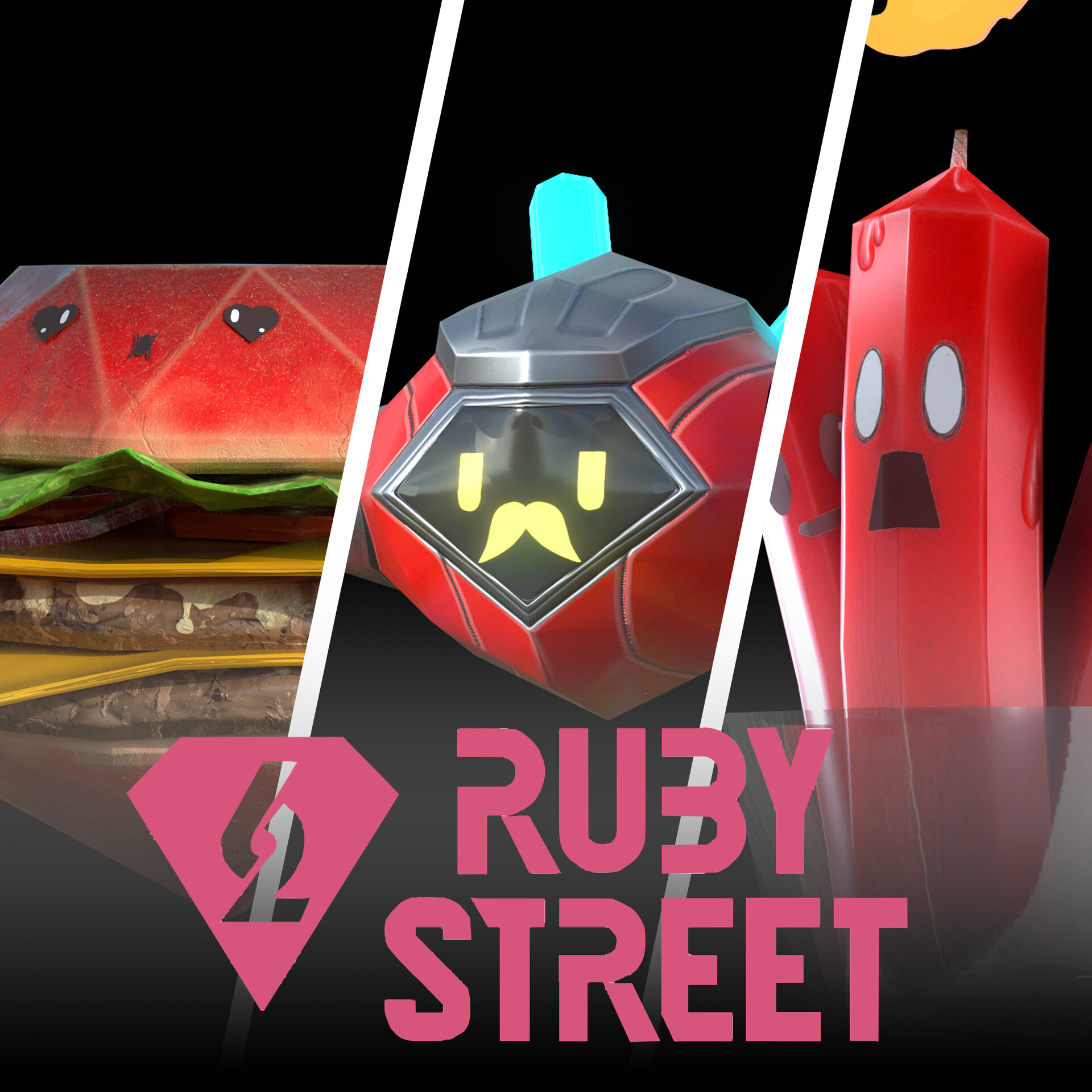 ArtStation - 62 Ruby Street Ruby