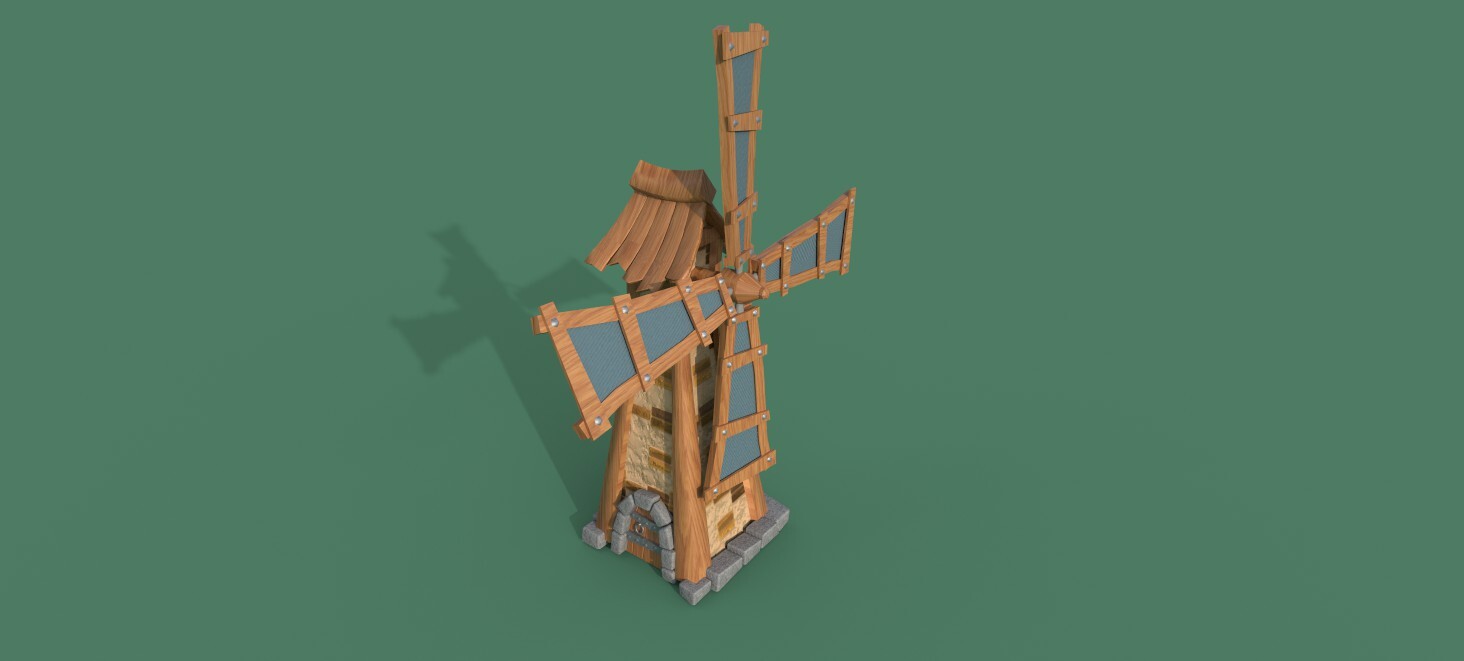 ArtStation - Wind mill