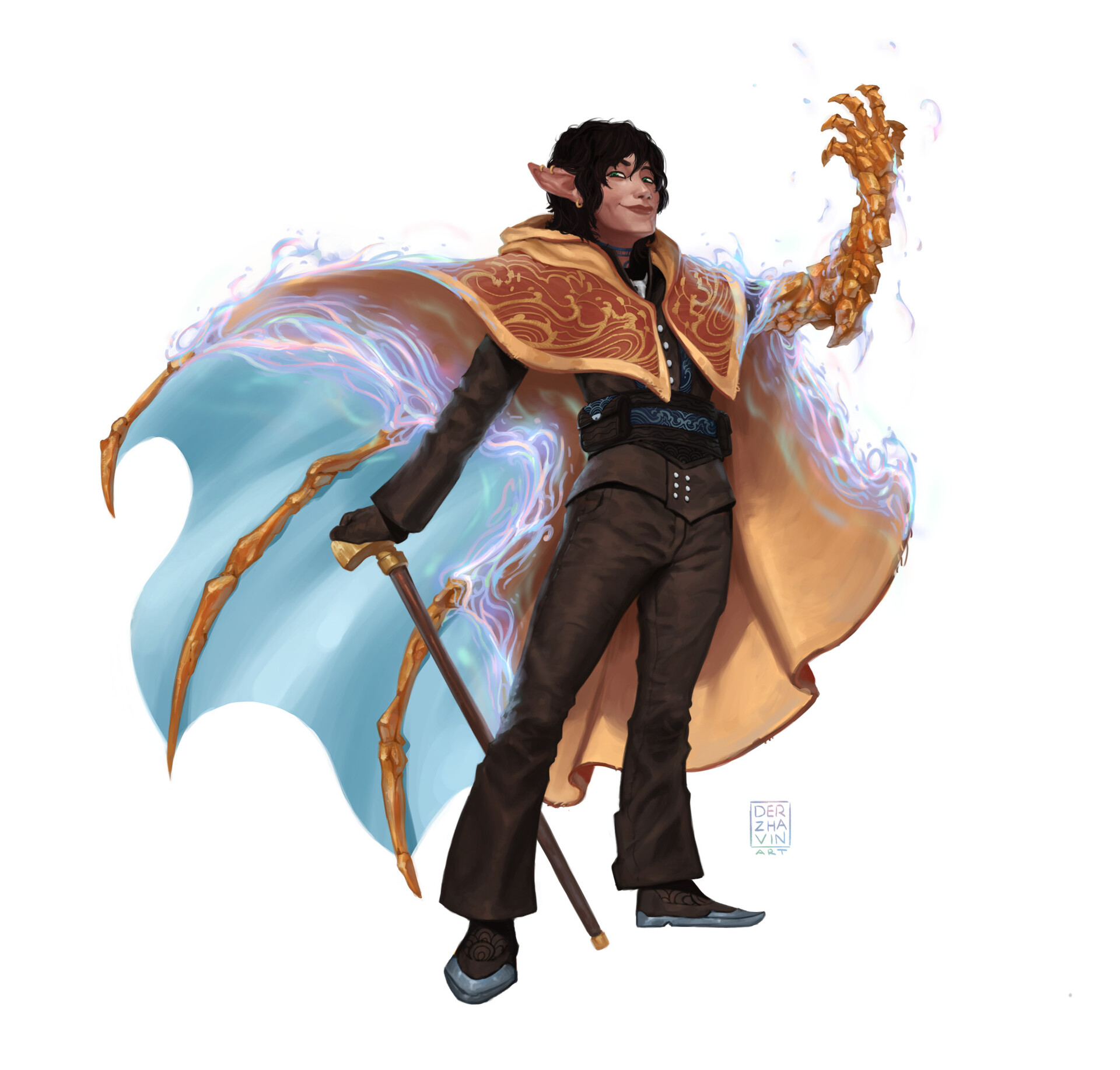 ArtStation - Myron Mathuna - Dracolich Slayer, The Witch of the North