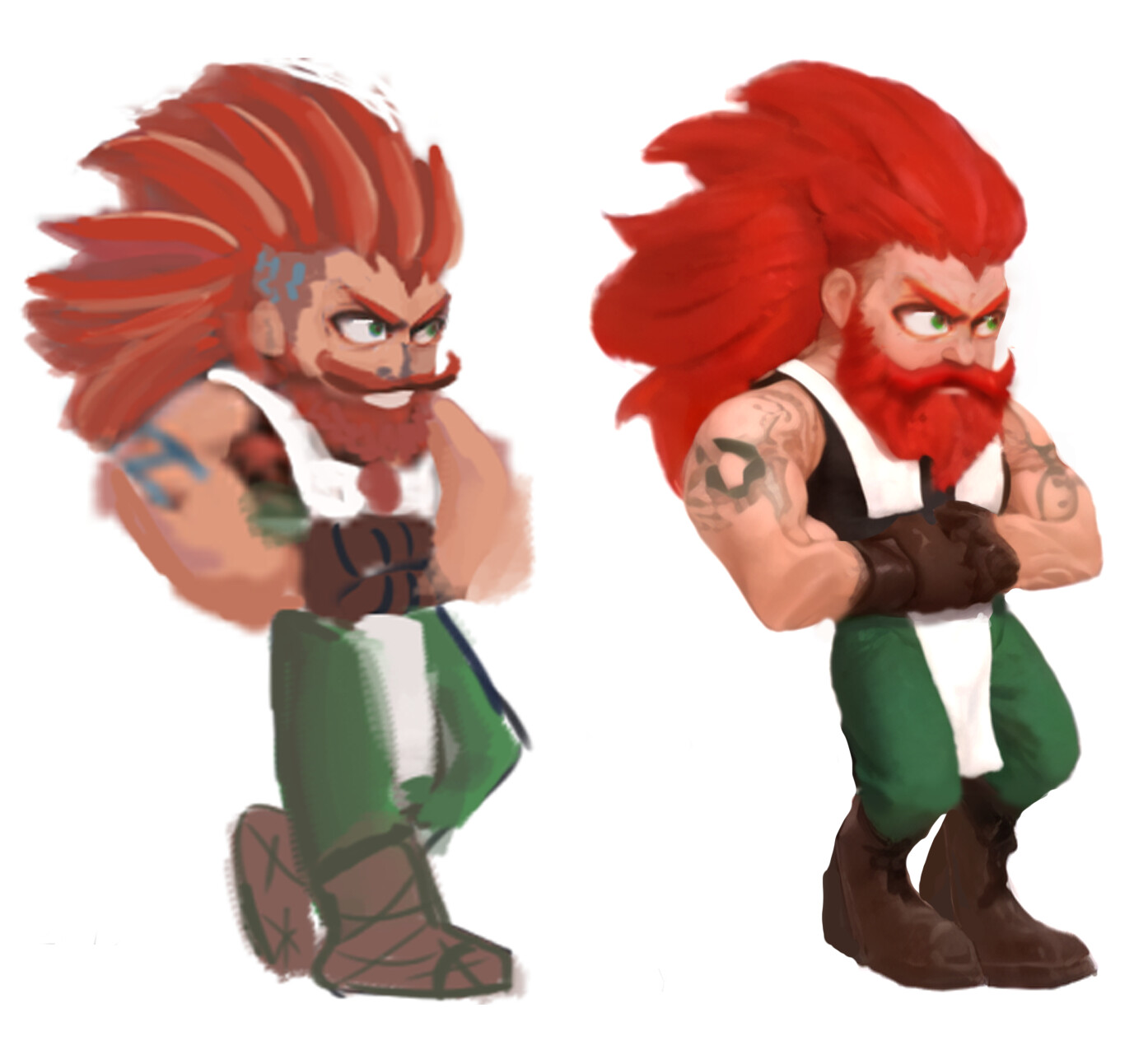 ArtStation - Sven - Escape from Valhalla