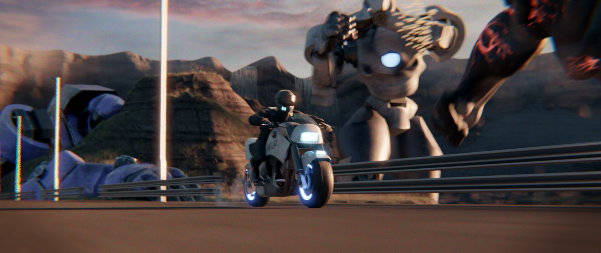 ArtStation - Endless Engines Entry - Mecha Fight