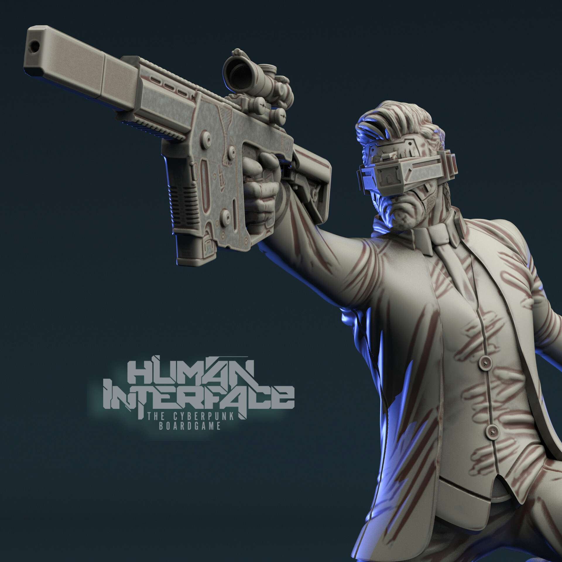 ArtStation - Human Interface Miniature