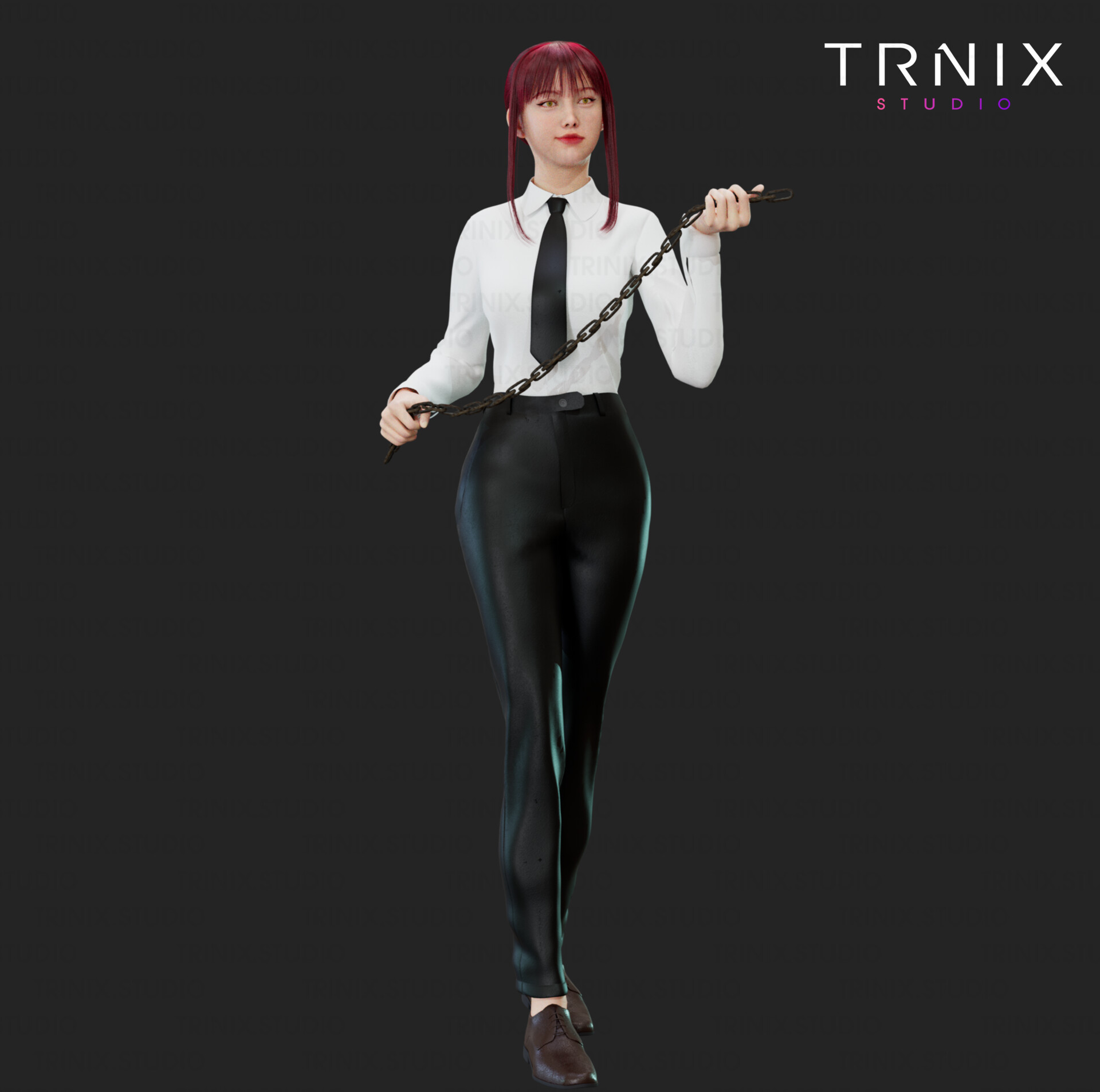 ArtStation - FANART MAKIMA | 3D GAME CHARACTER