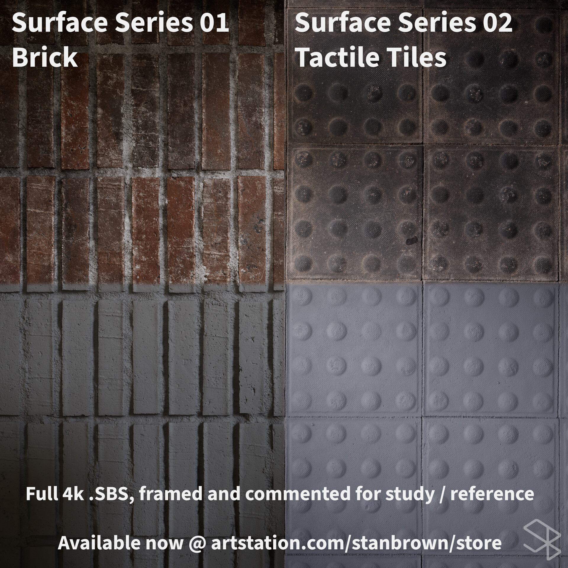 ArtStation - Surface Series 01 and 02 .SBS's Now Available