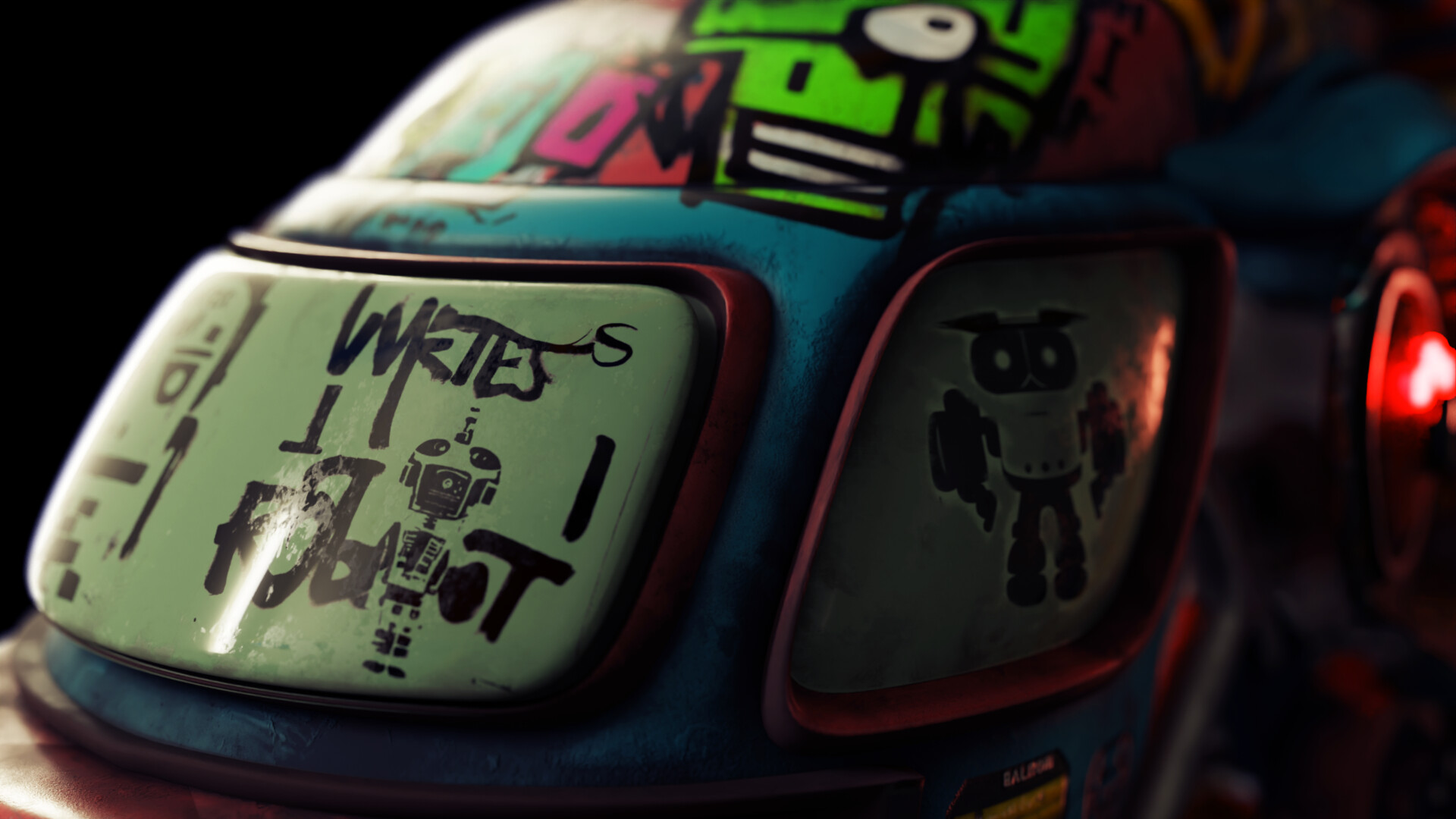 ArtStation - Cyberpunk Robot Car: The Ultimate Machine of the Future