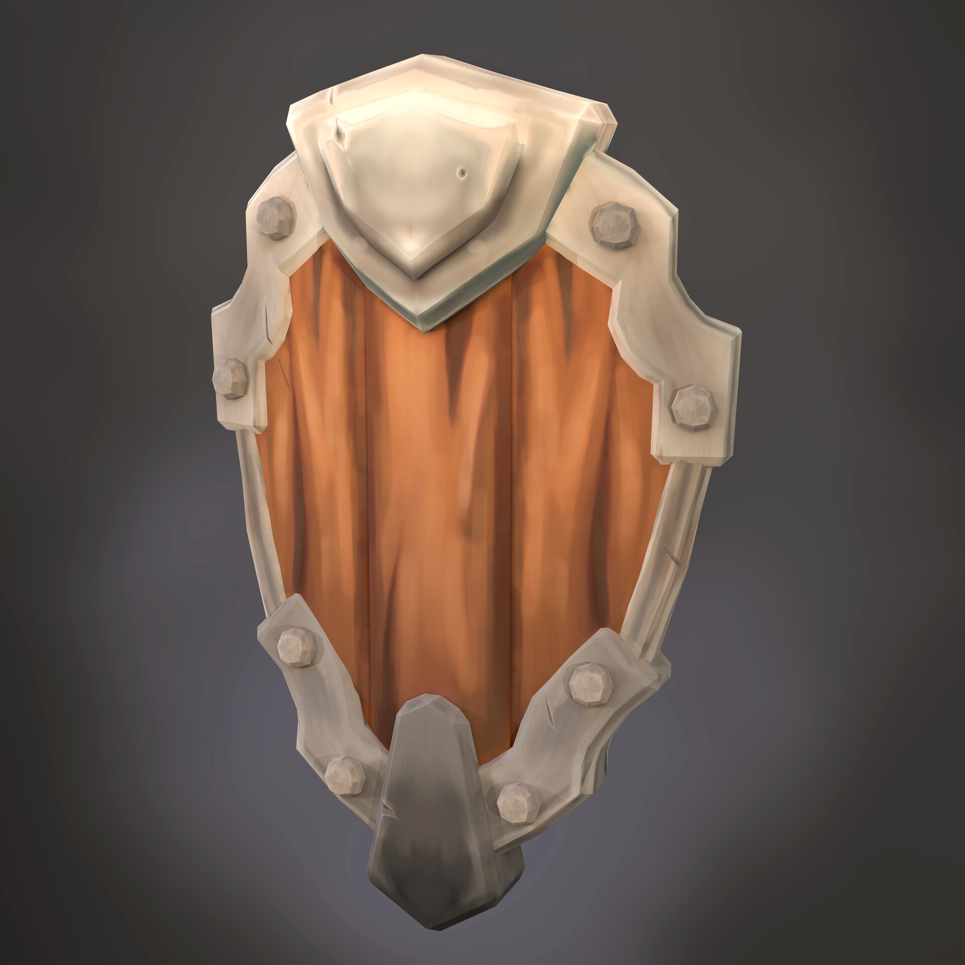 ArtStation - Hand-painted shield