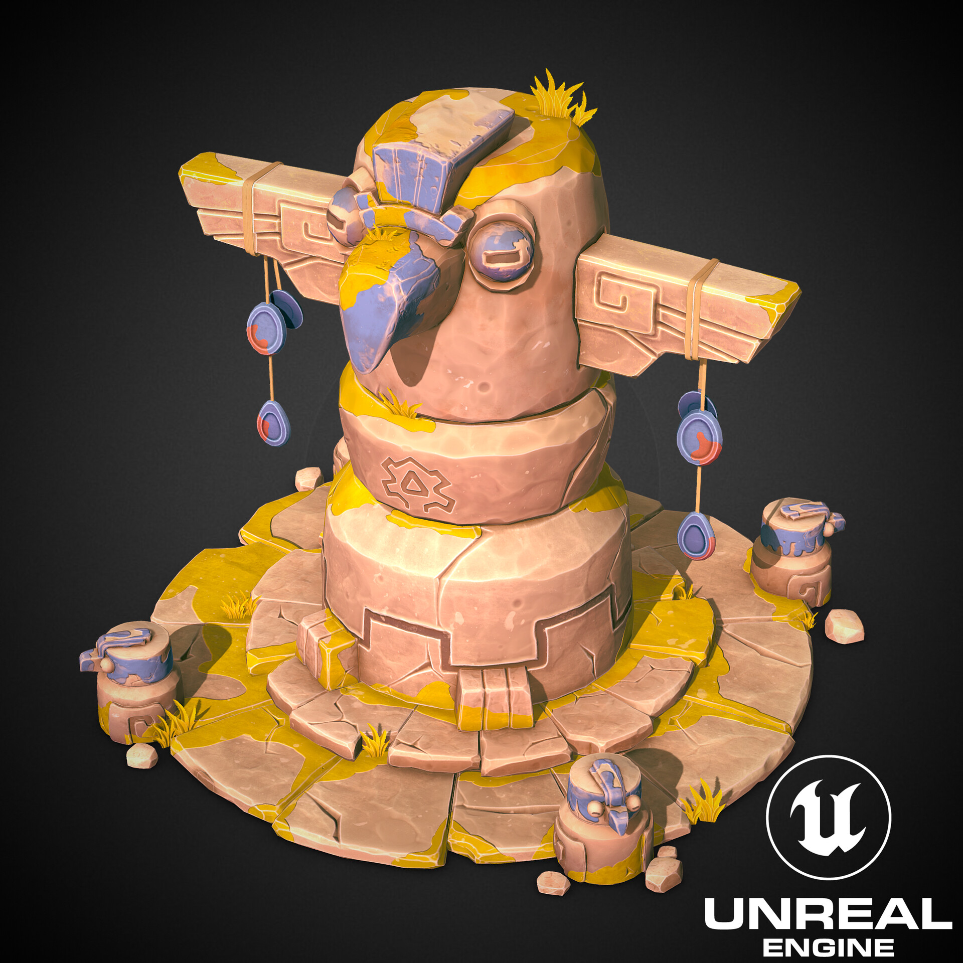 ArtStation - Stylized Totem 01