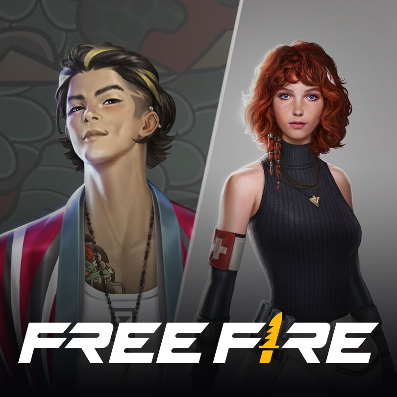 ArtStation - Free Fire - Tatsuya / Olivia