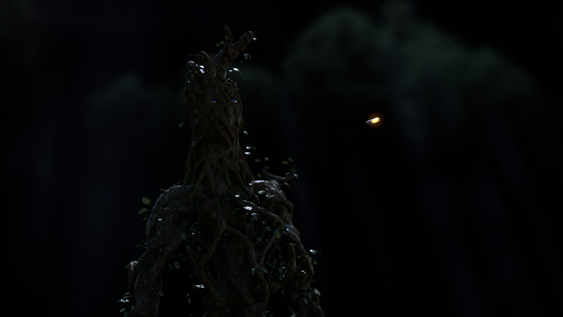 ArtStation - Almost Groot. Kinda Ent. Demo Render.