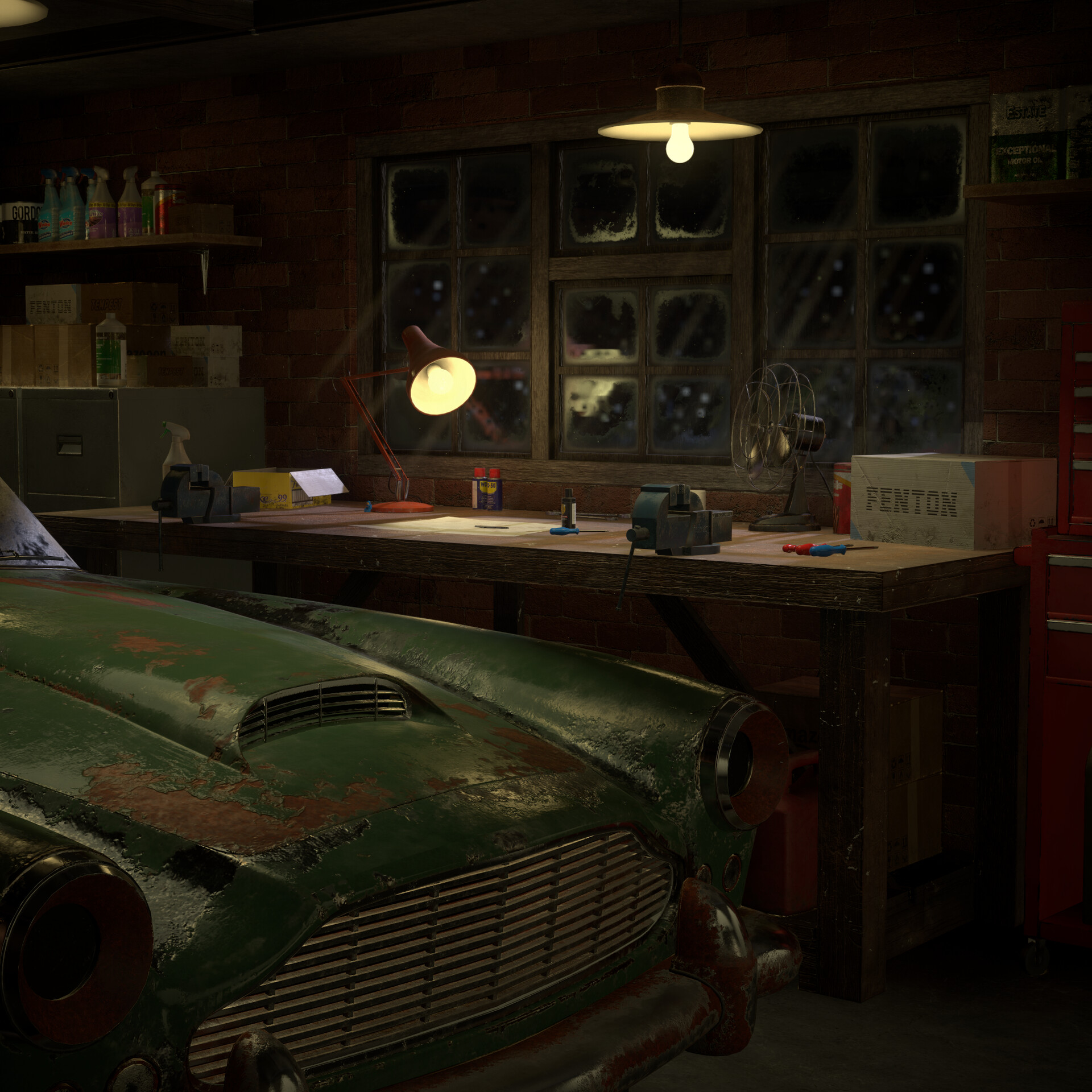ArtStation - Car Garage