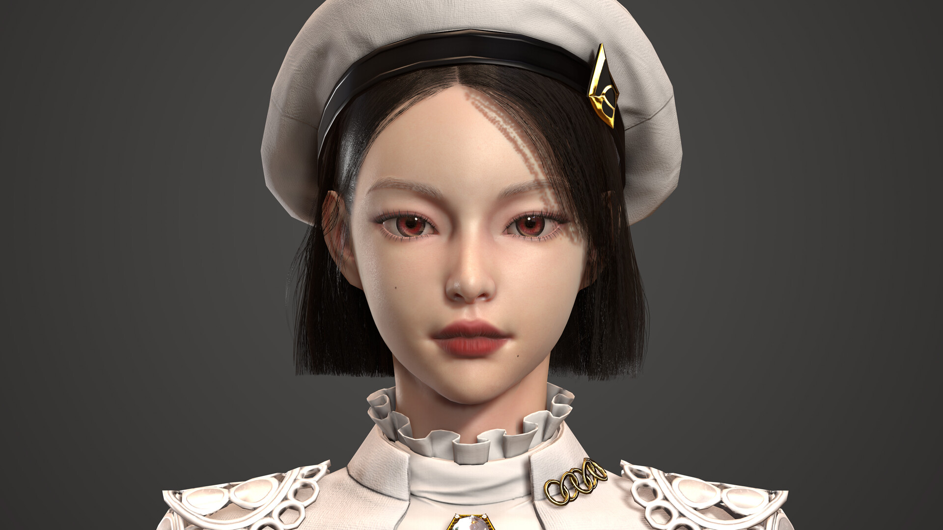 ArtStation - Red eyes