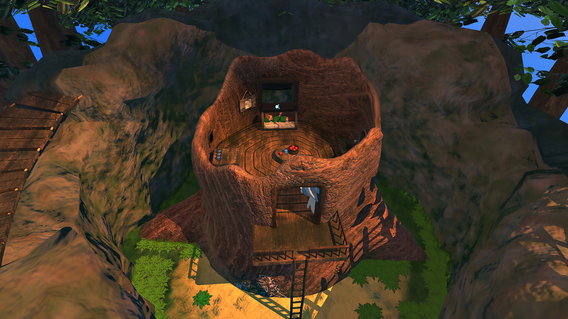 ArtStation - Kokiri Village - Link's House