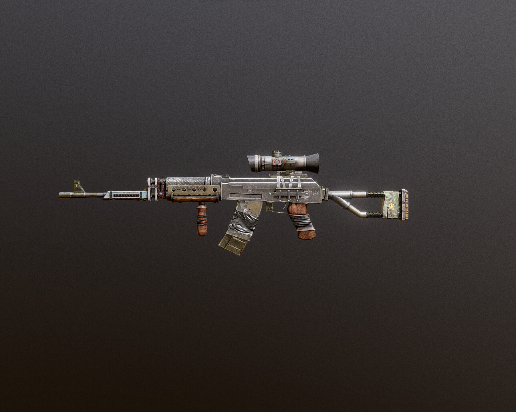 ArtStation - Homemade AK-47